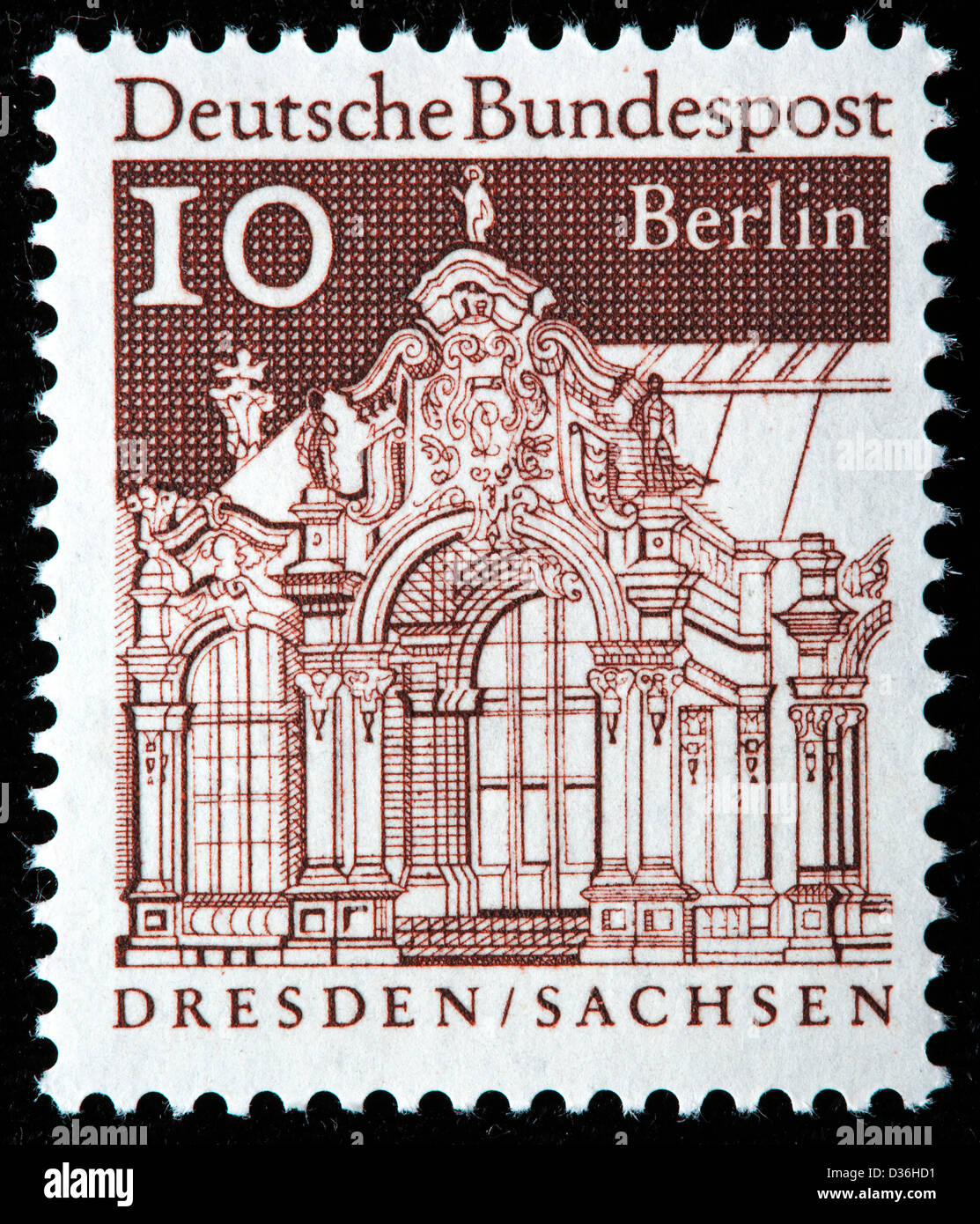 Dresden stamp germany hi-res stock photography and images - Alamy