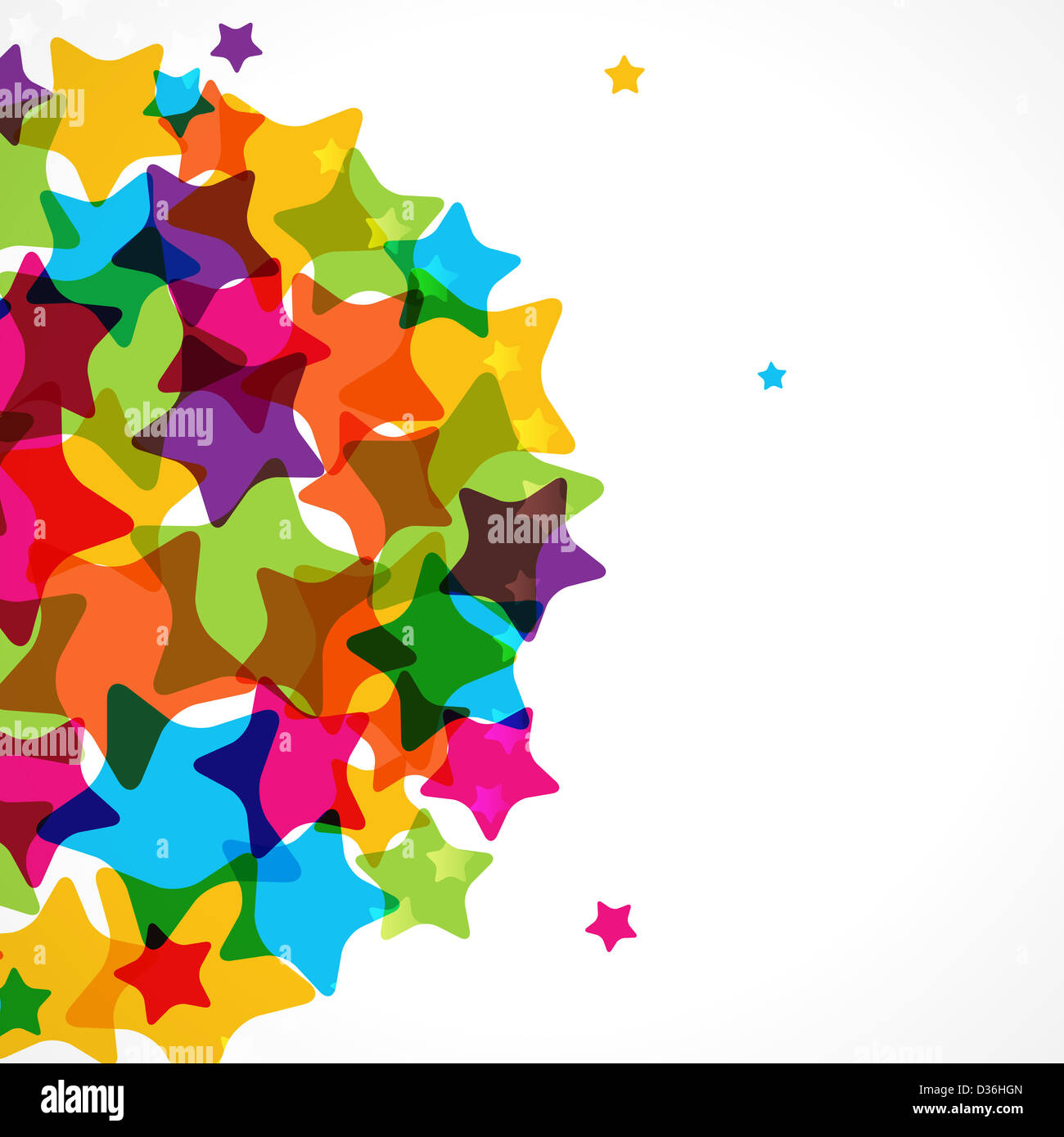 Colorful star background Stock Photo - Alamy