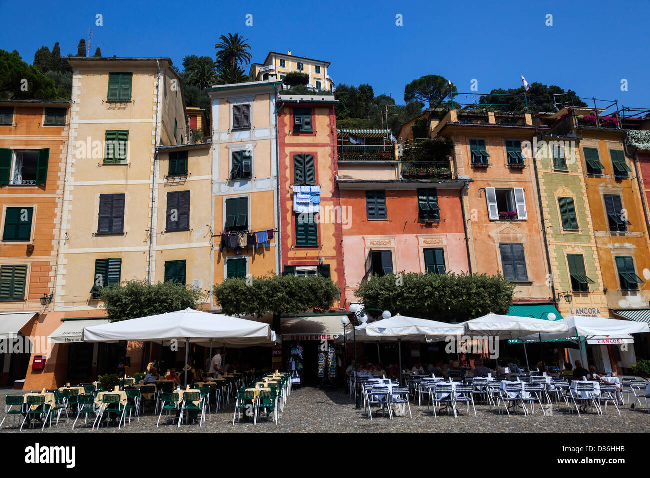 Portofino- beautiful seaport in Italy Stock Photo - Alamy