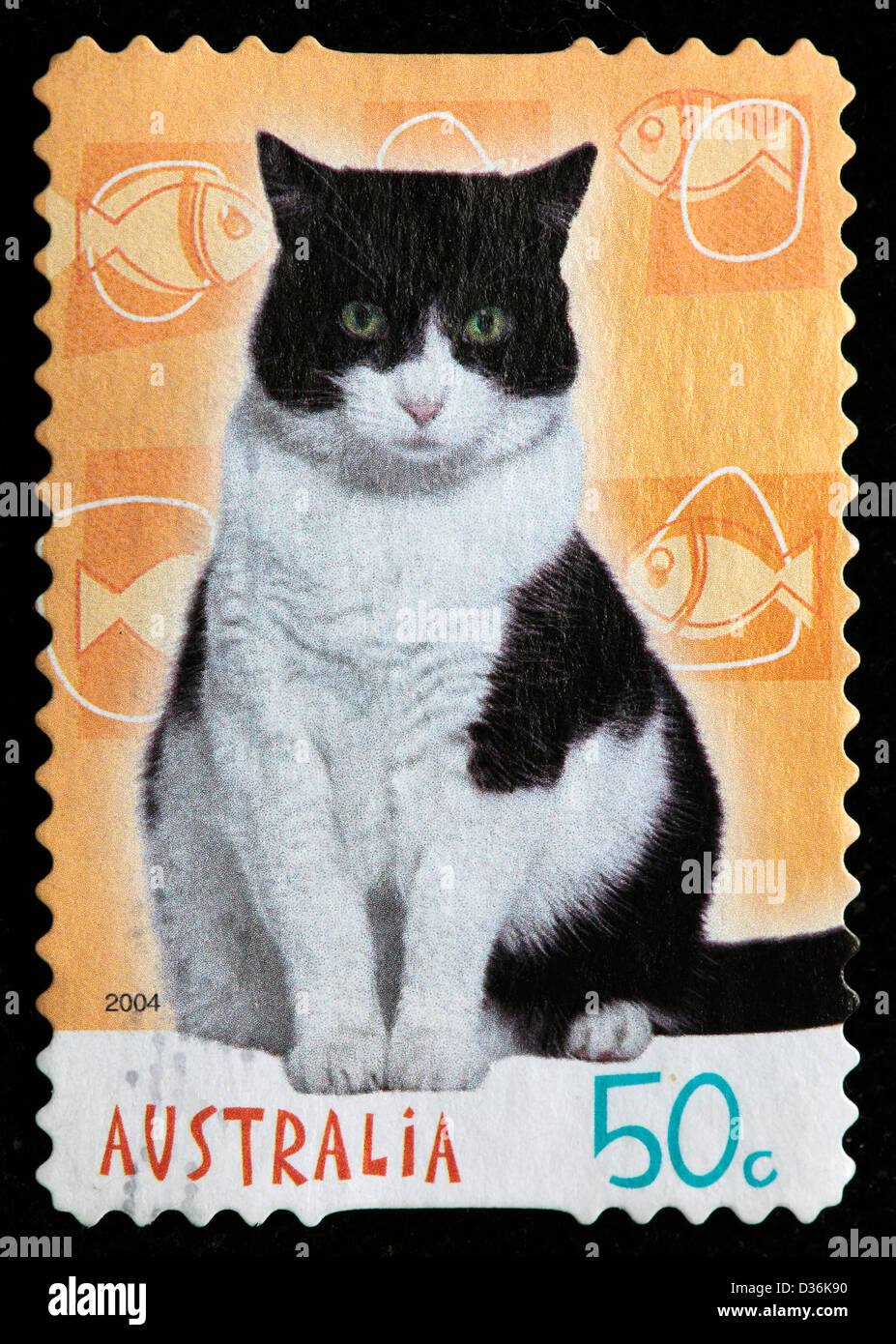 Postage stamp cat hi-res stock photography and images - Alamy