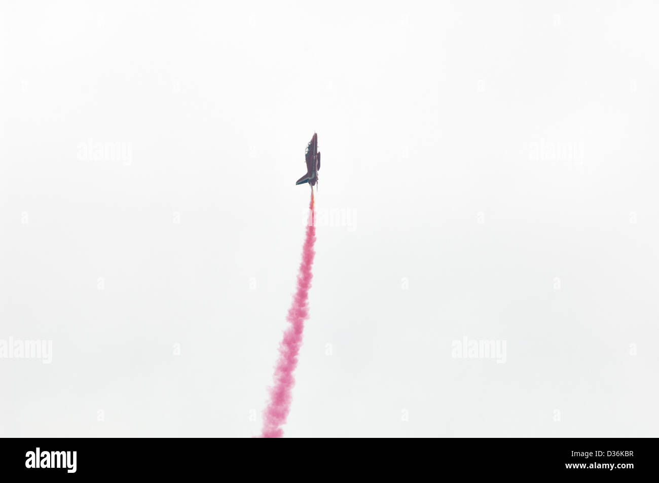 Red Arrows flying display at Formula 1 Grand Prix Stock Photo - Alamy