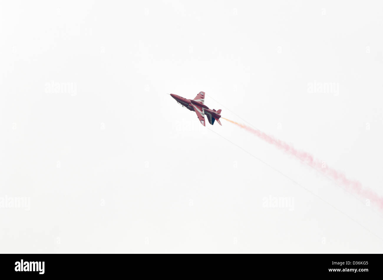 Red Arrows flying display at Formula 1 Grand Prix Stock Photo - Alamy