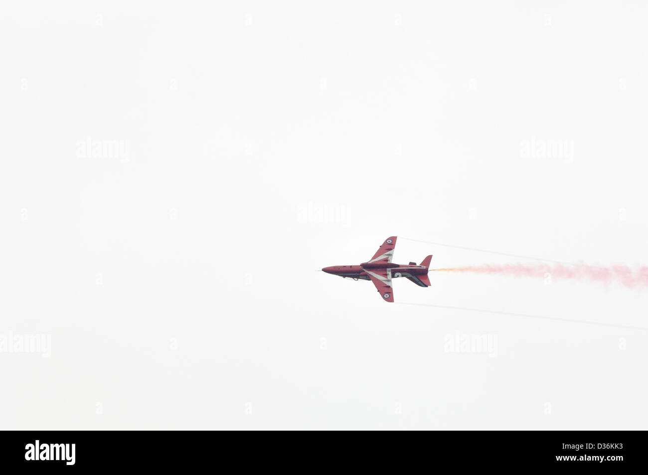 Red Arrows flying display at Formula 1 Grand Prix Stock Photo - Alamy