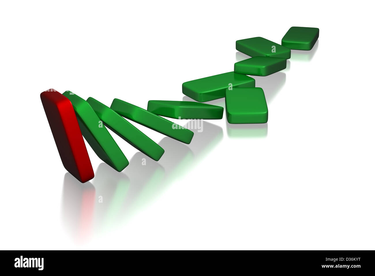 Domino topple event hi-res stock photography and images - Alamy