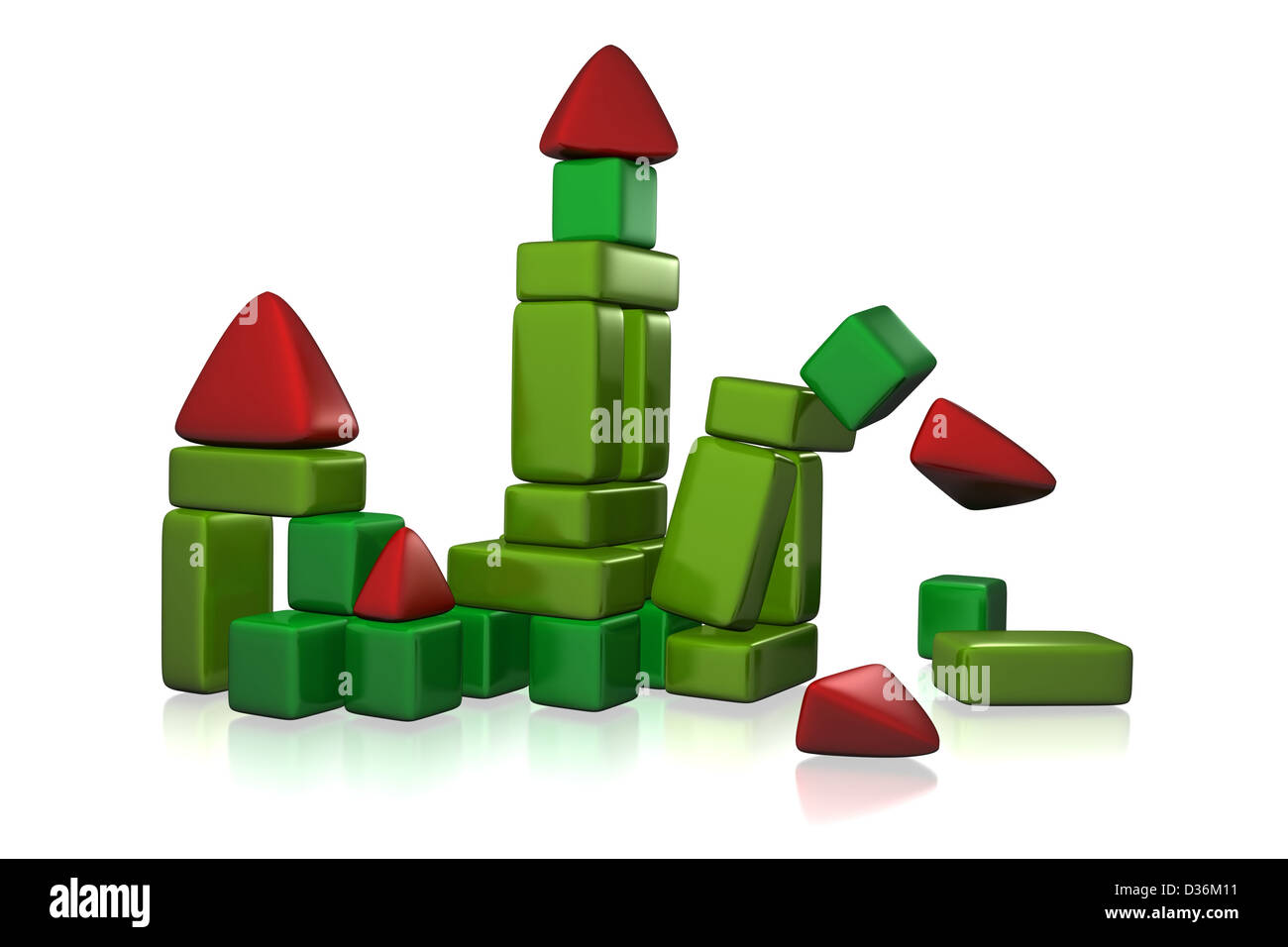 Building collapse Cut Out Stock Images & Pictures - Alamy