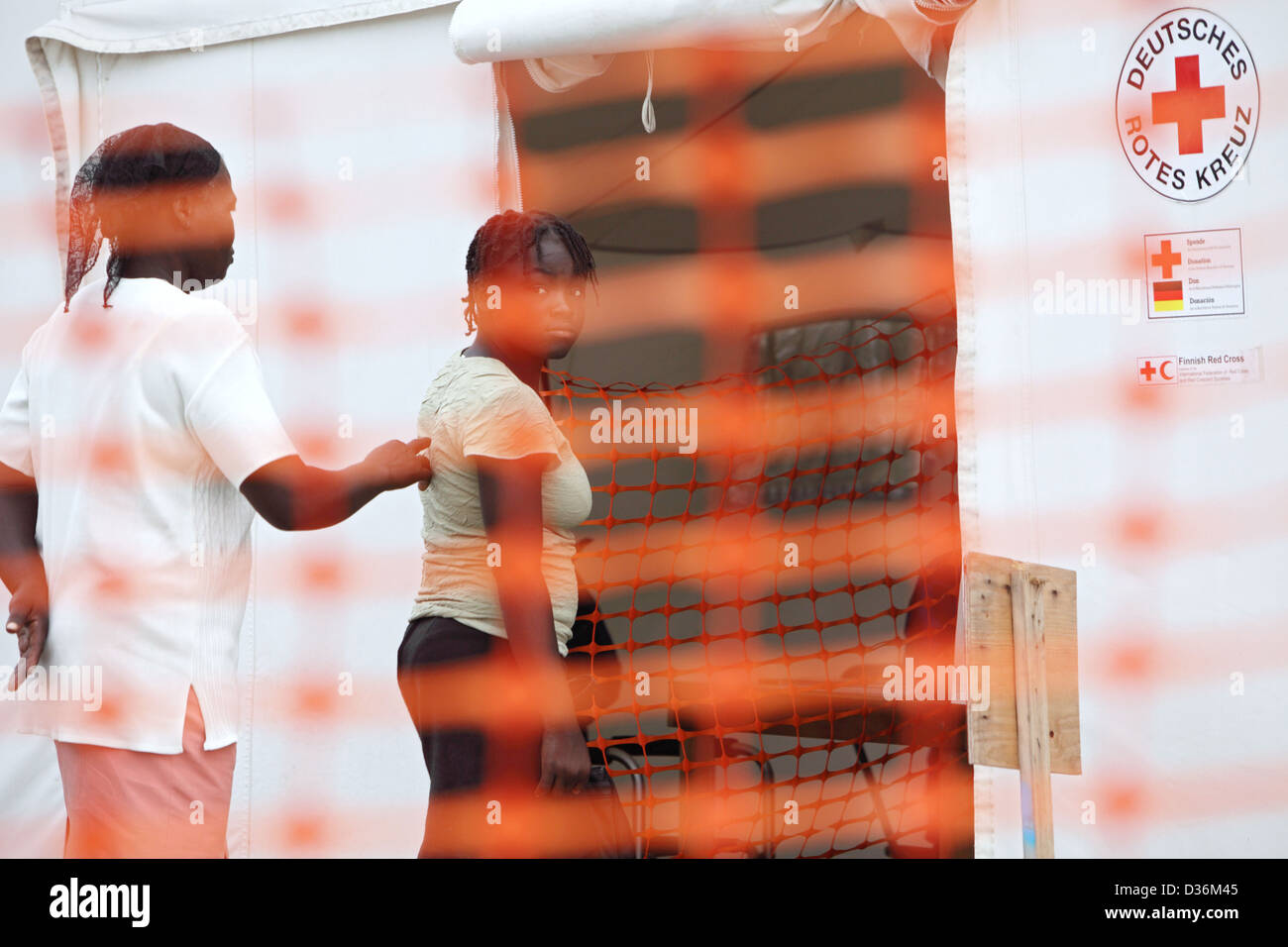 German red cross field hospital hi-res stock photography and images - Alamy