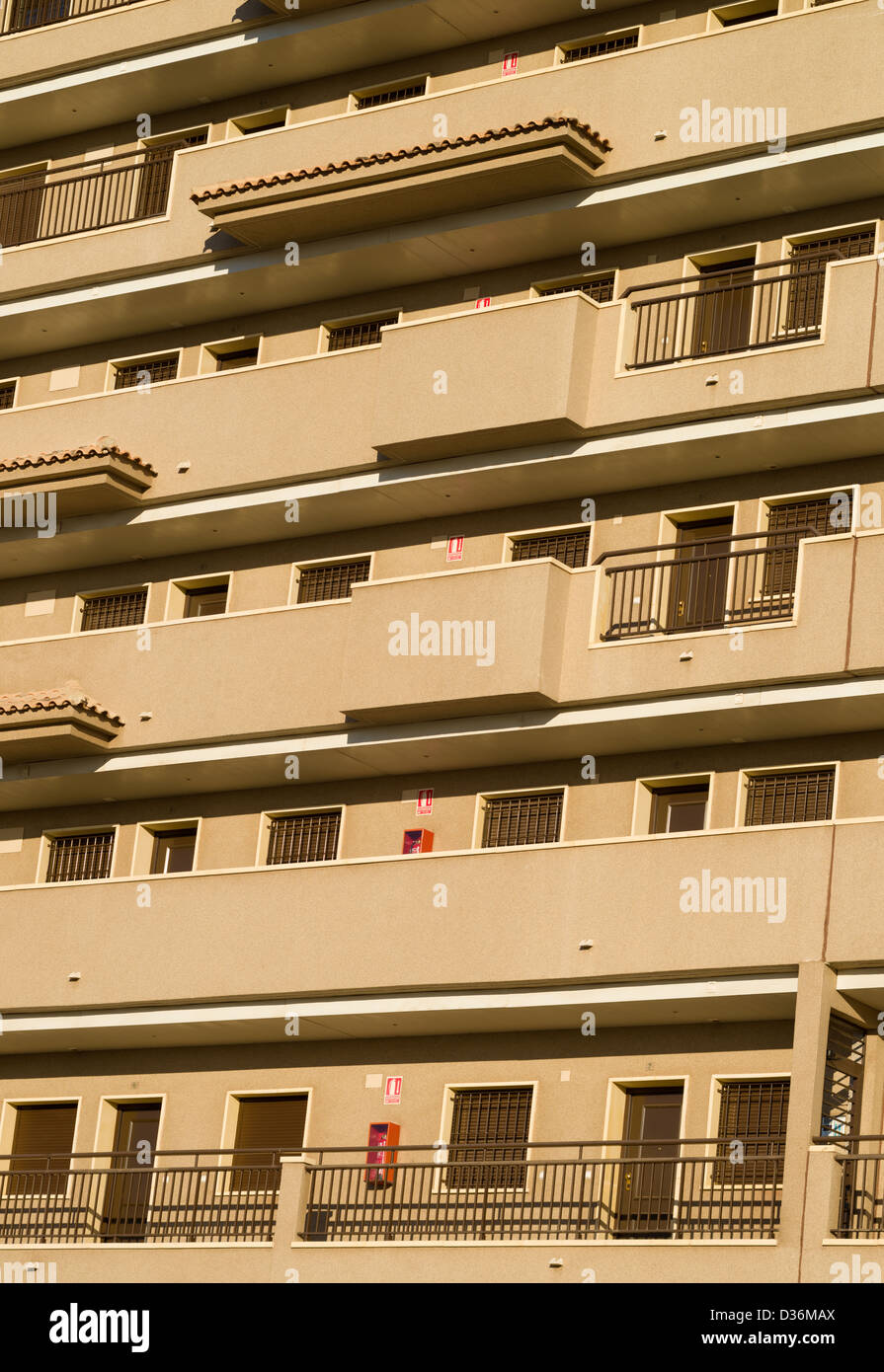 Full frame take of a modern building facade Stock Photo - Alamy