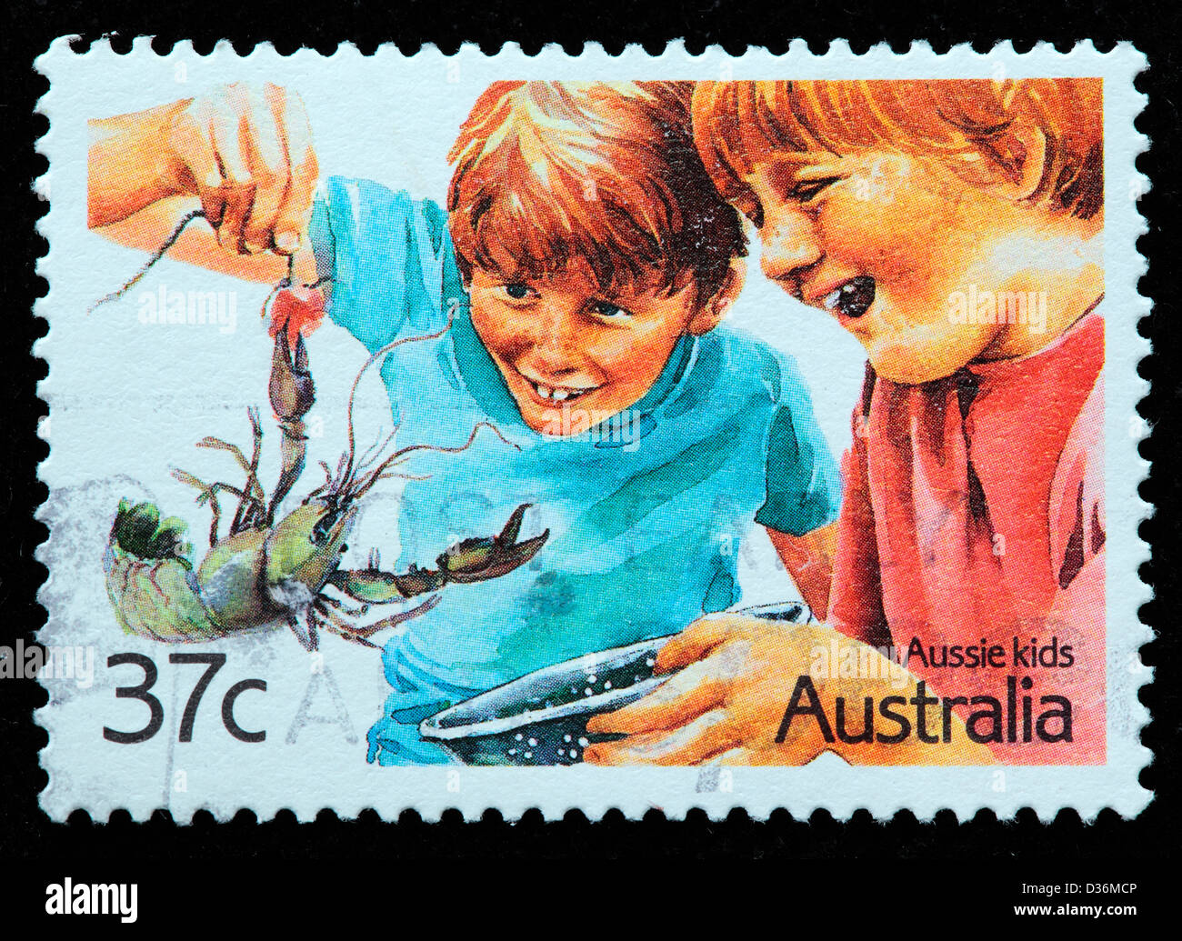 Stamp collection kids hi-res stock photography and images - Alamy