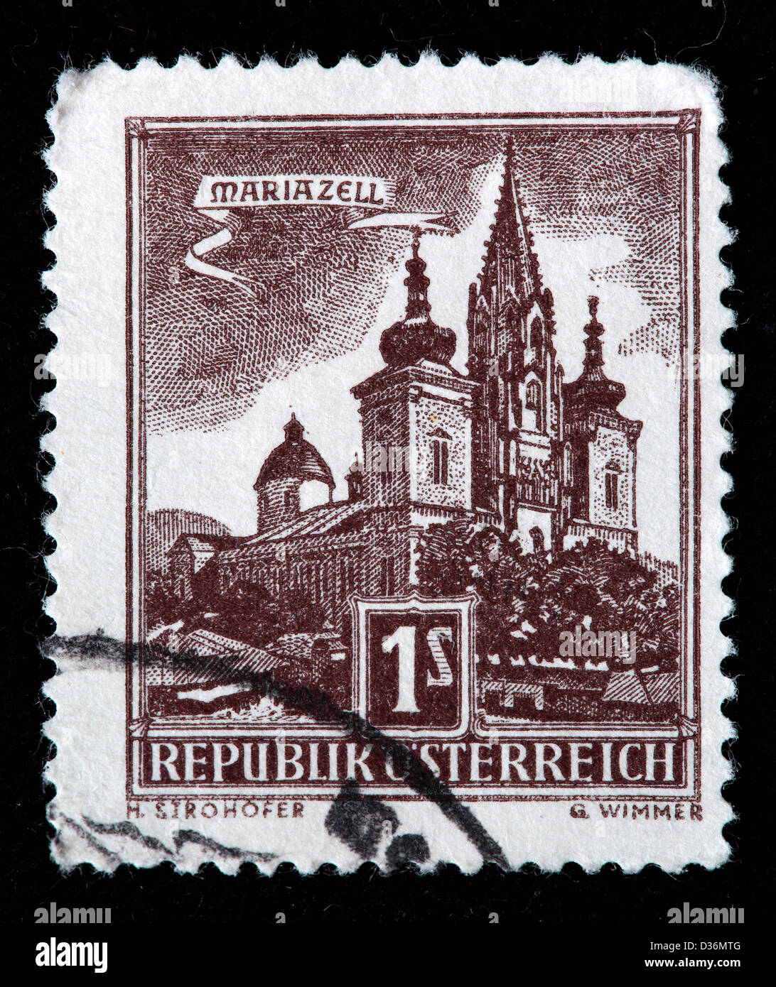 Austrian postage stamp hi-res stock photography and images - Alamy