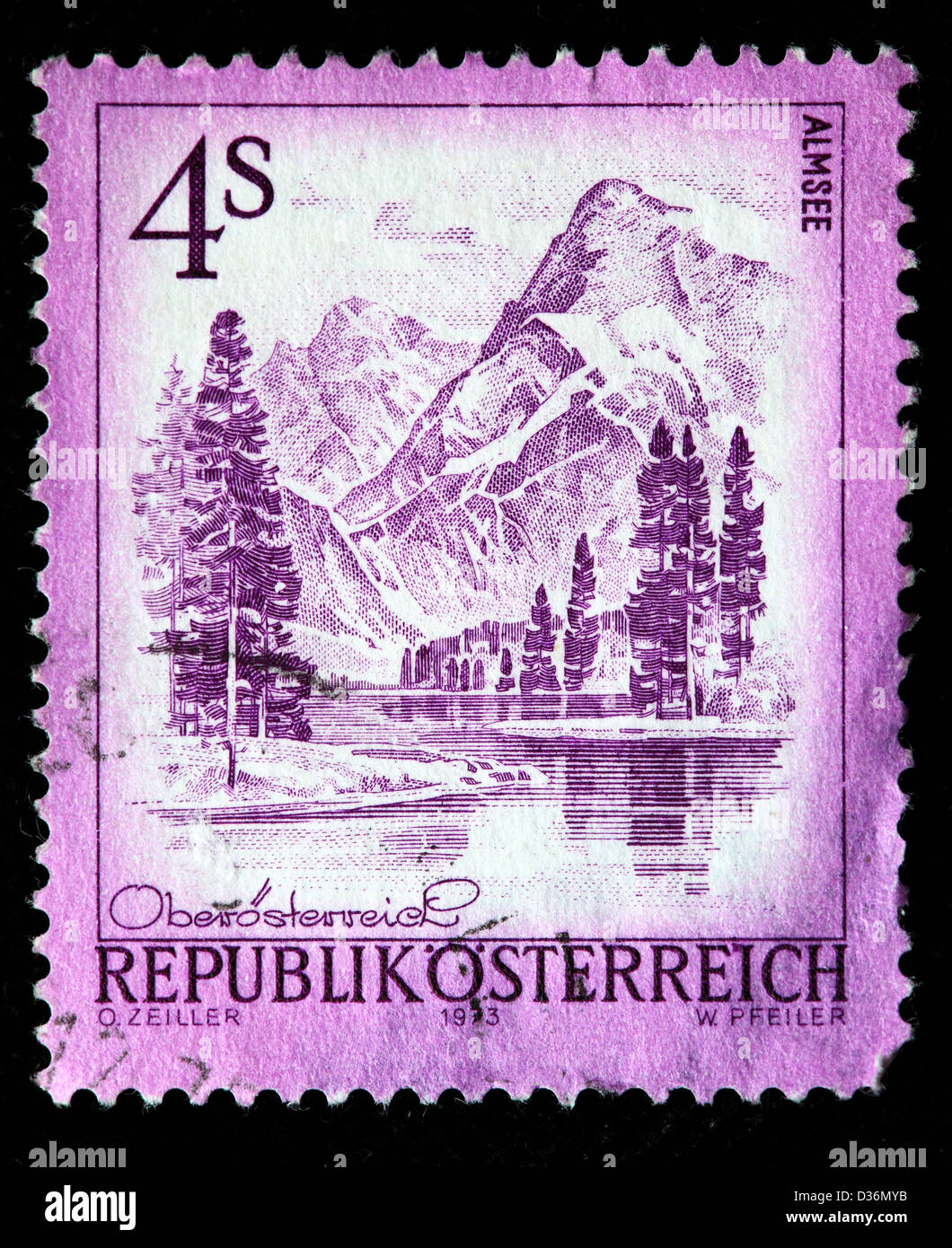 Postage stamp austria hi-res stock photography and images - Alamy