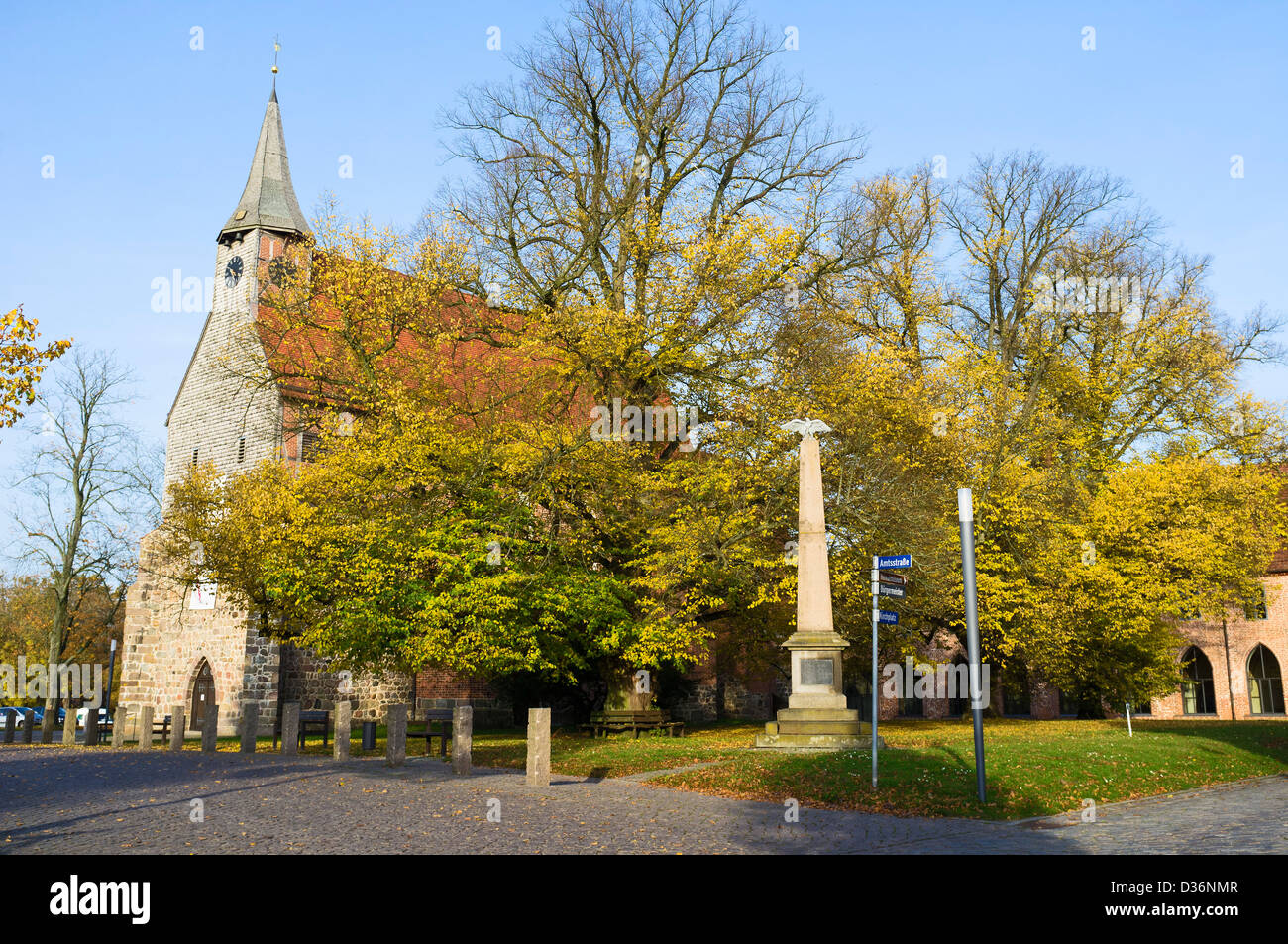Gothic Parish Church in Zarrentin am Schaalsee, Ludwigslust-Parchim ...