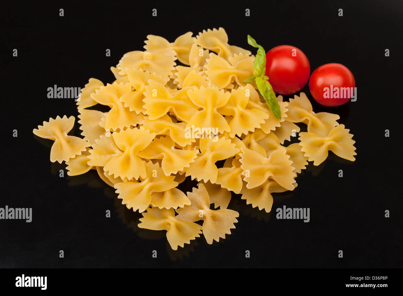Italian Pasta - Farfalle Stock Photo - Alamy