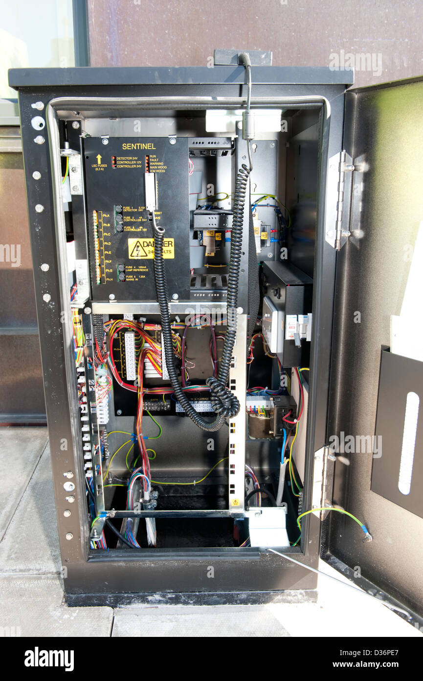 Sentinal Automatic Traffic Light Control Equipment Stock Photo - Alamy