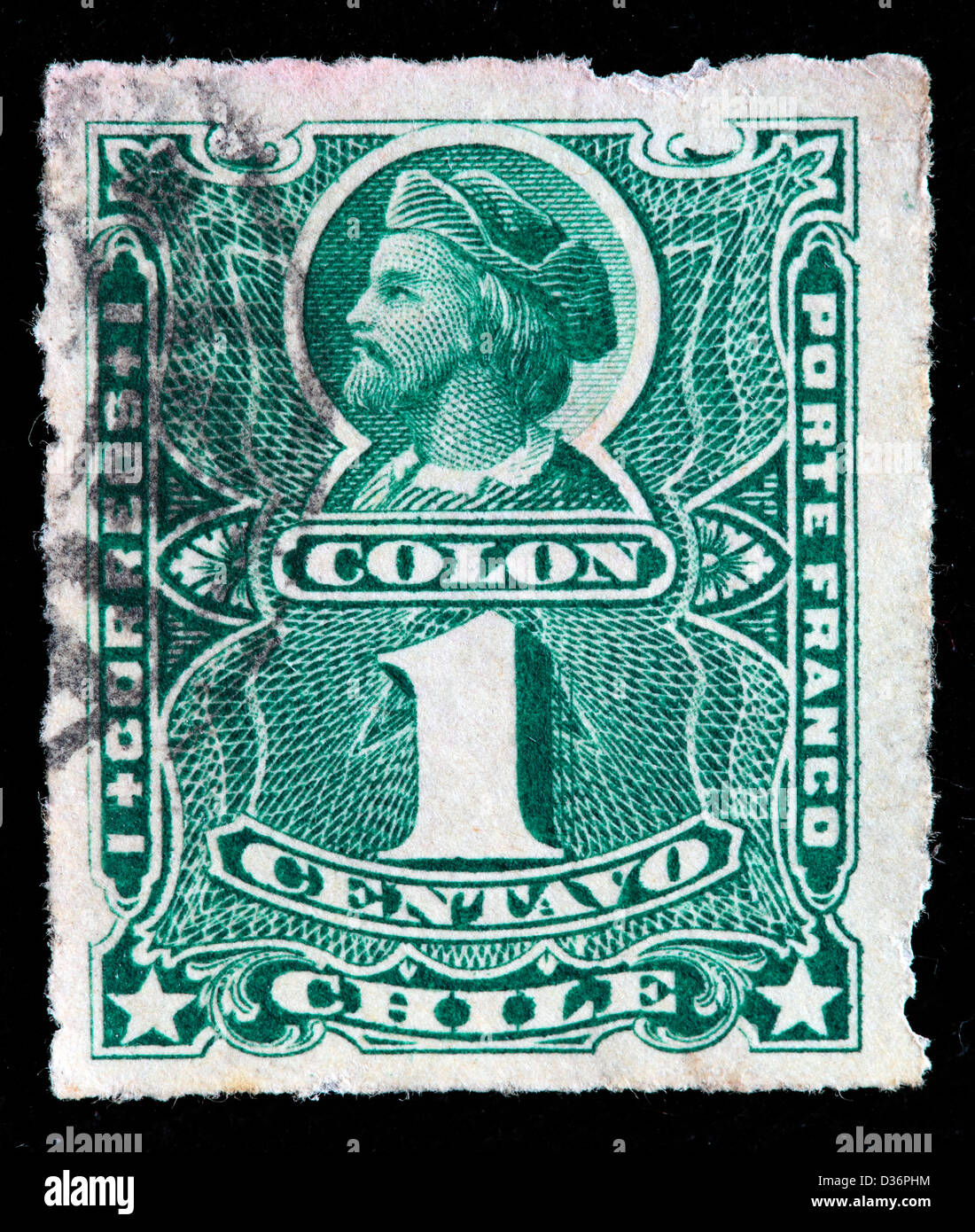 Postage stamp chile hi-res stock photography and images - Alamy