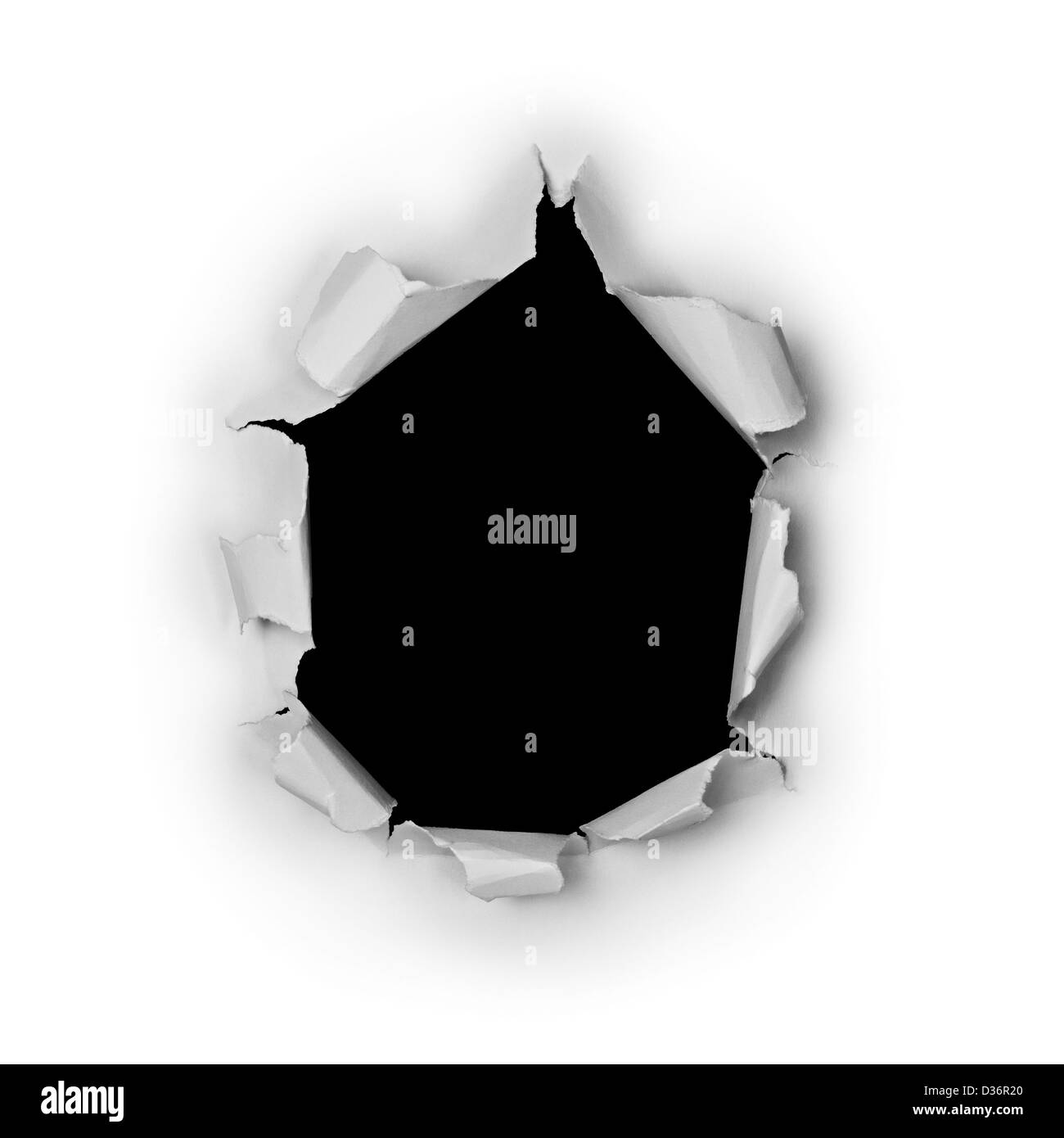 Torn paper edge on white hi-res stock photography and images - Alamy