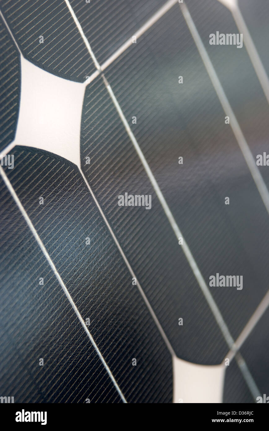 Close up detail Photovoltaic PV Solar Panel Stock Photo - Alamy