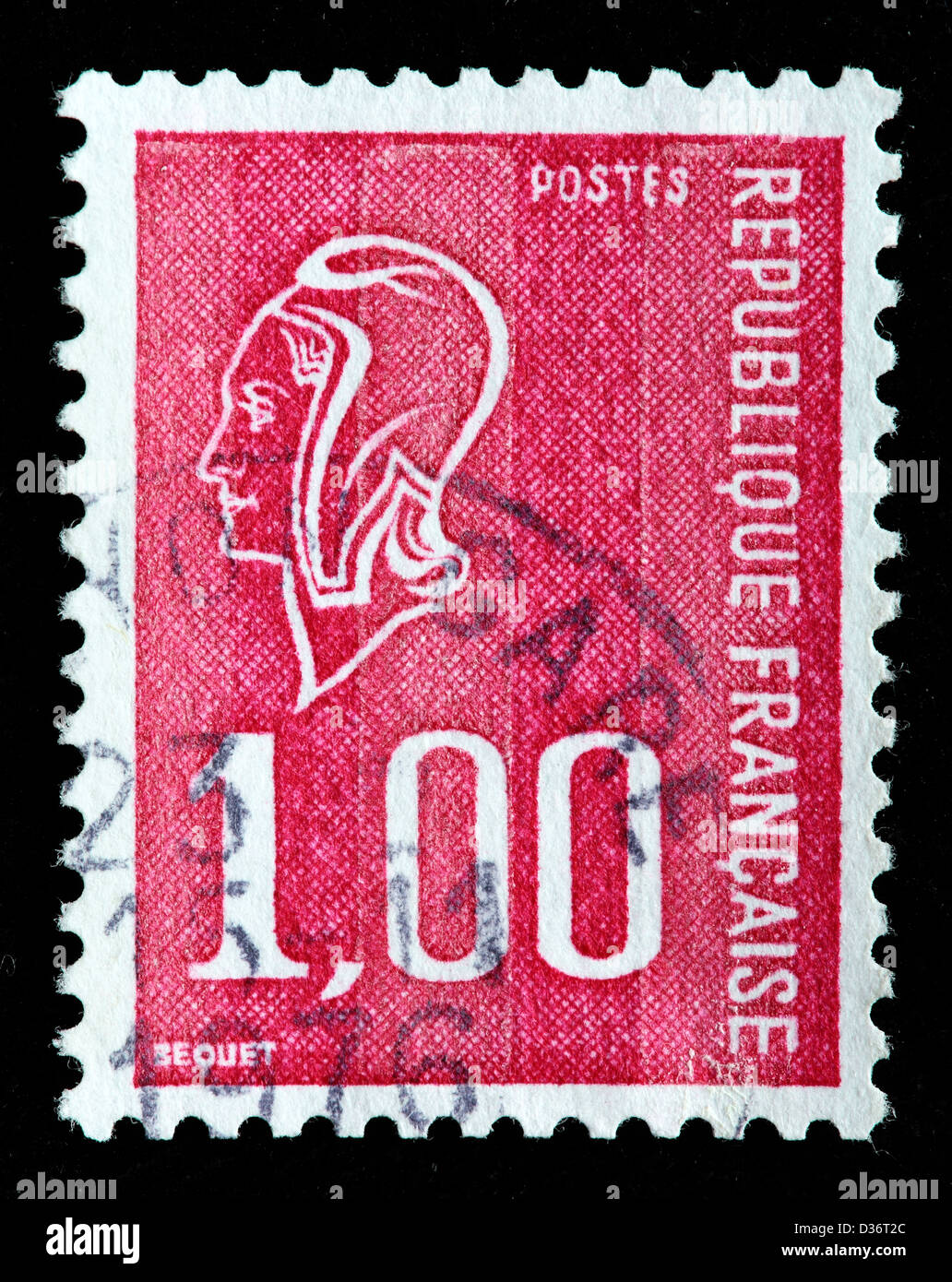 France stamp marianne hi-res stock photography and images - Alamy
