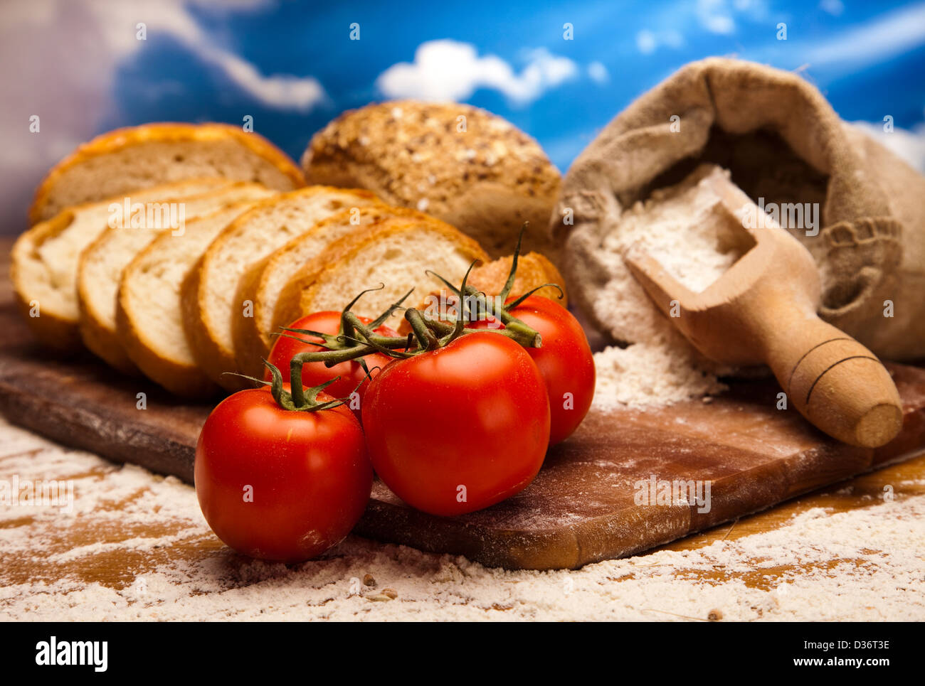 Variety of bread Stock Photo - Alamy