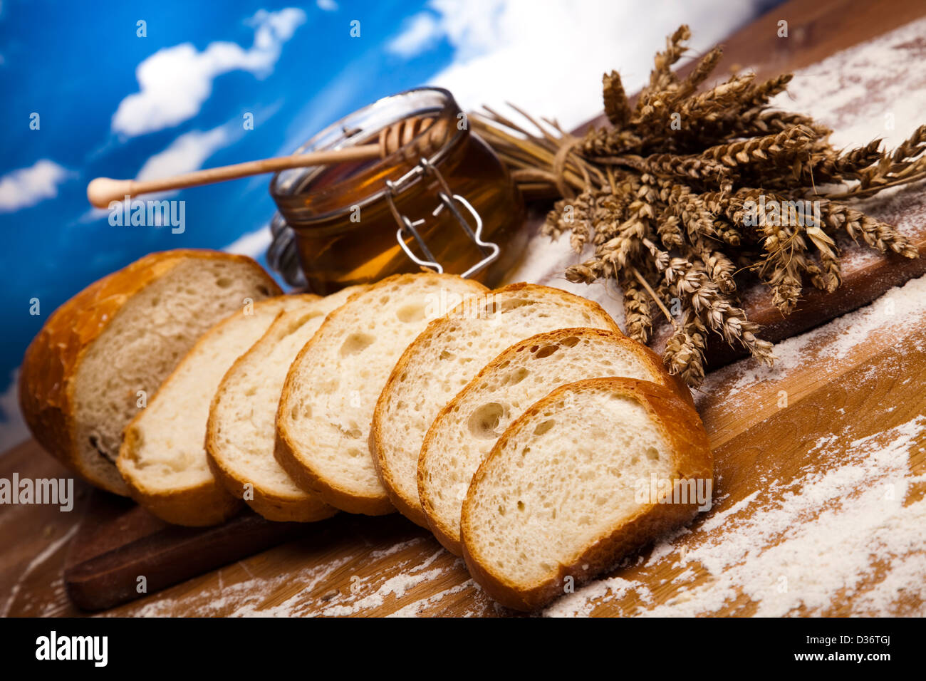 Variety of bread Stock Photo - Alamy