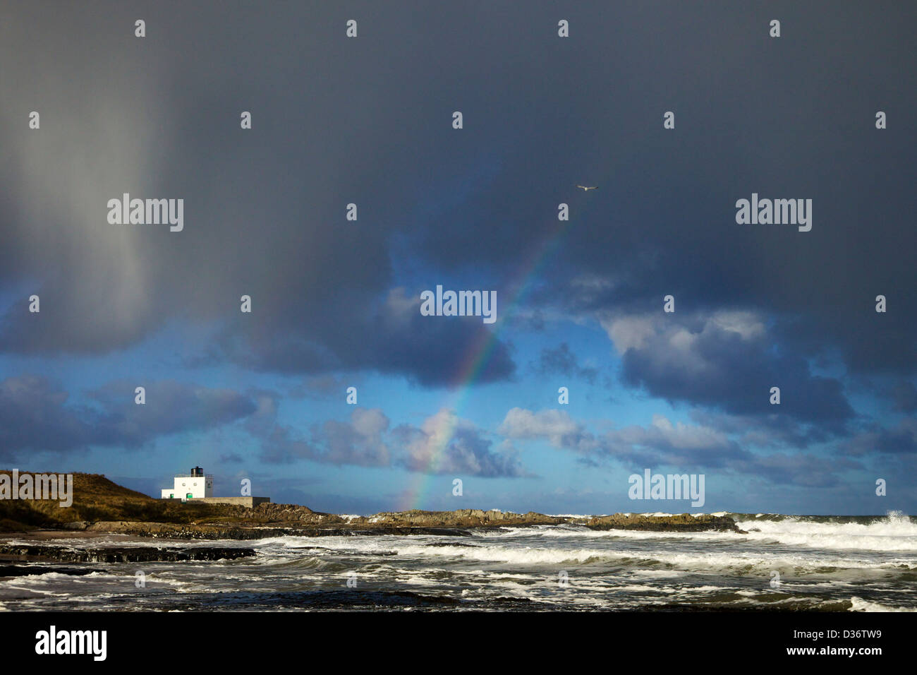 Bamburgh lighthouse hi-res stock photography and images - Alamy