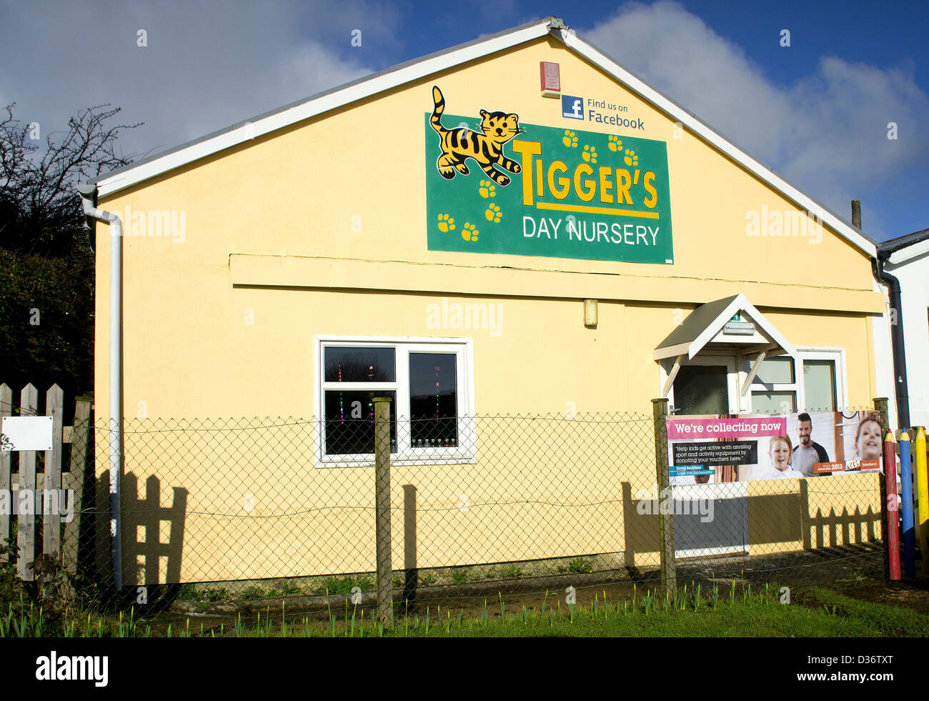 a childrens day nursery in uk Stock Photo - Alamy