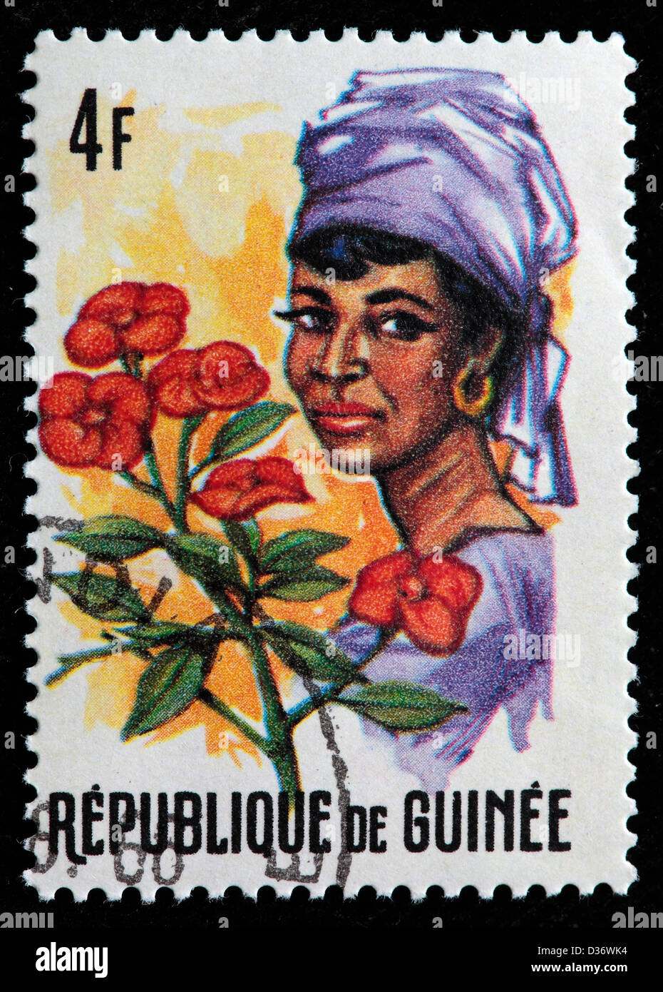 African flower illustration hi-res stock photography and images - Alamy