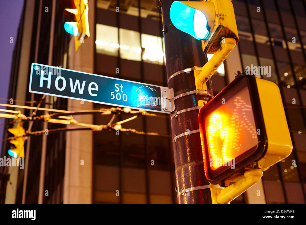 Downtown street signs hi-res stock photography and images - Alamy