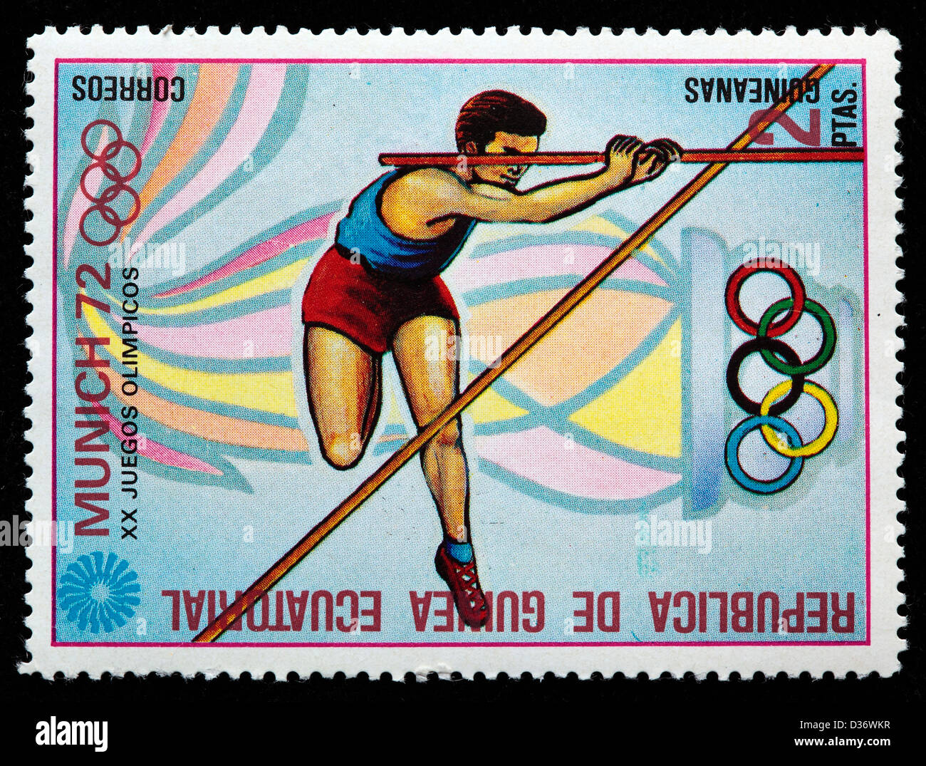 Olympic games in munich postage hi-res stock photography and images - Alamy