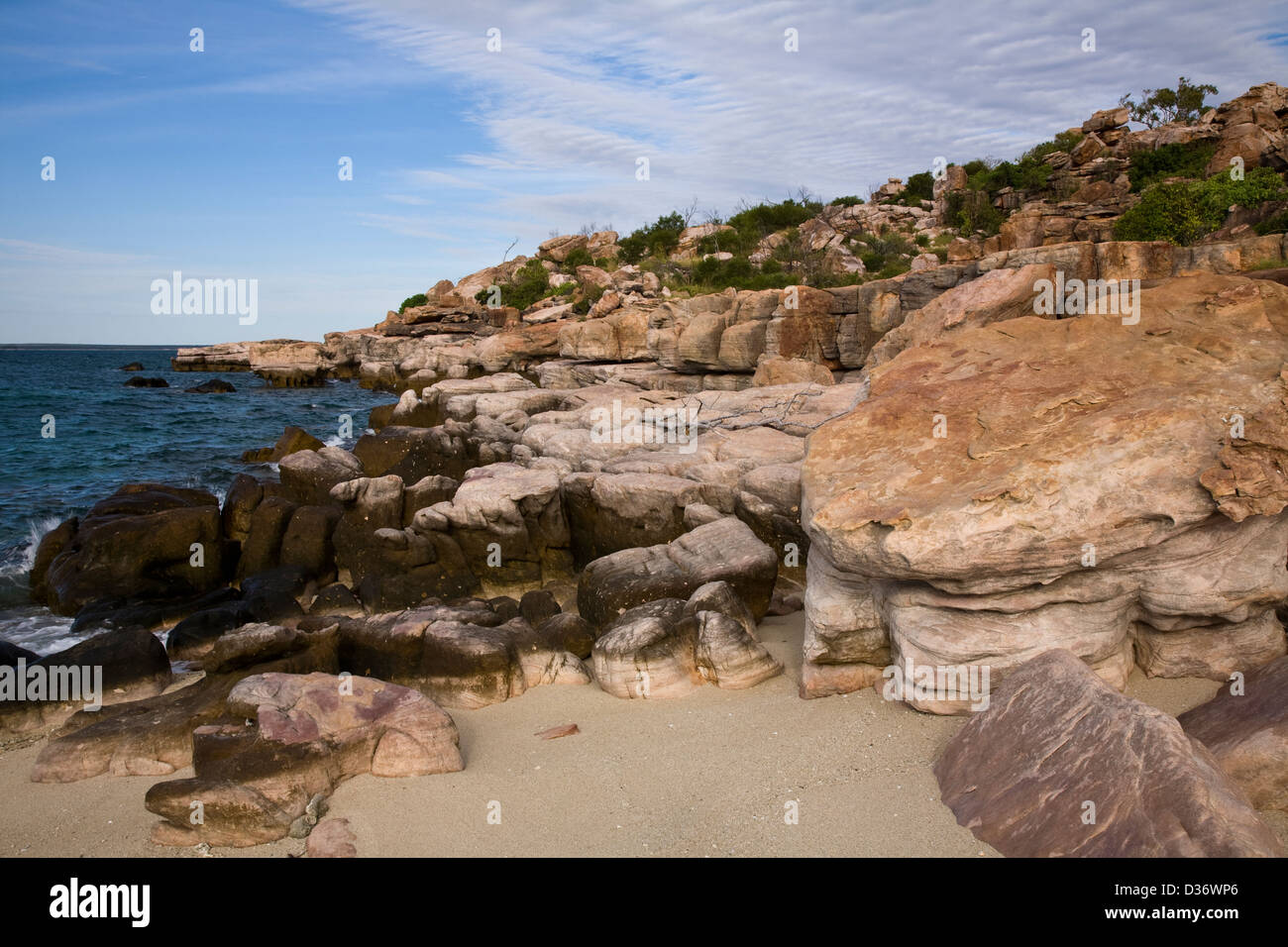 Landscape, Jar Island in Vansittart Bay, Western Australia Stock Photo ...