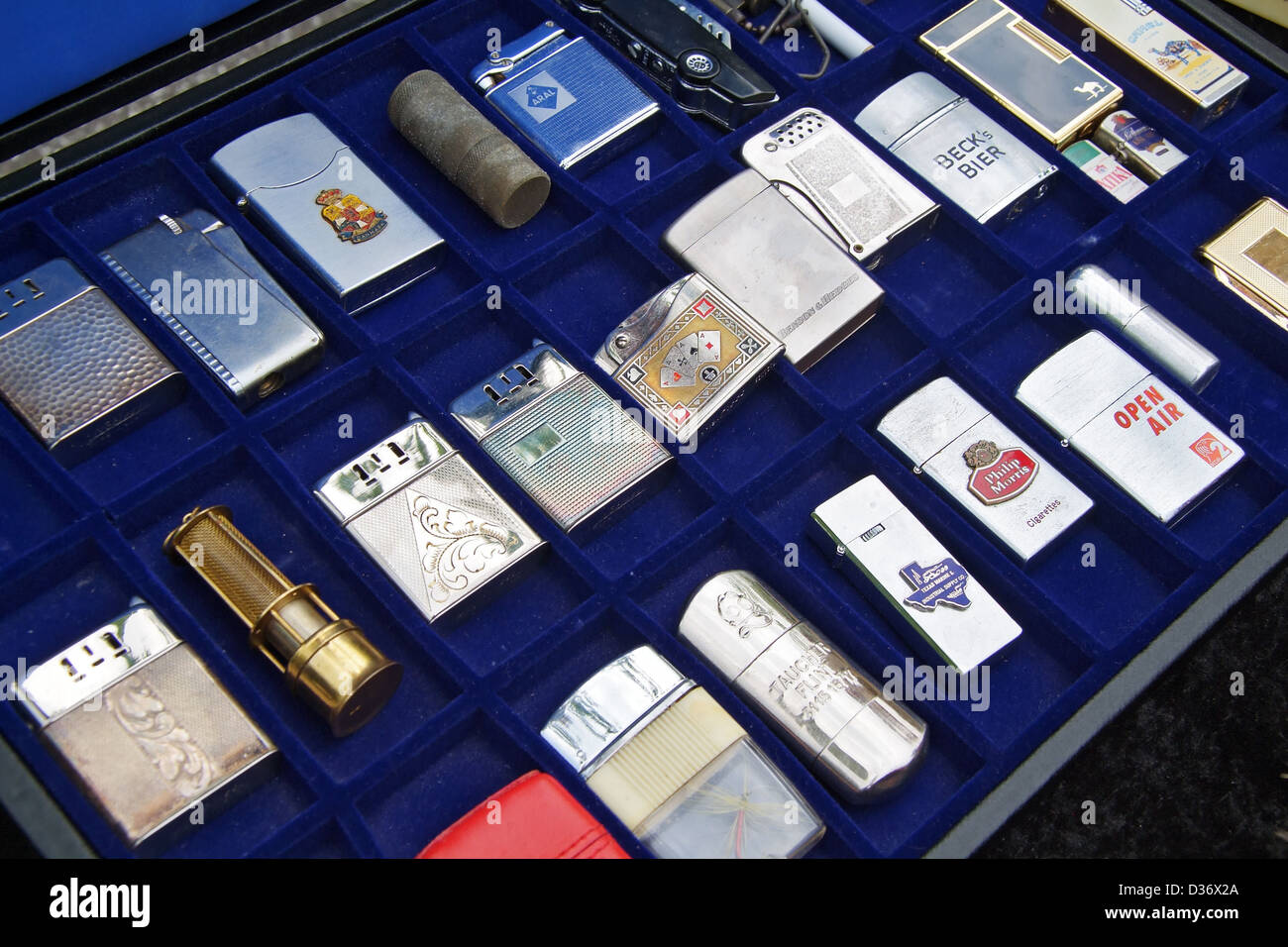 Hamburg, Germany, Lighter Collection Stock Photo - Alamy