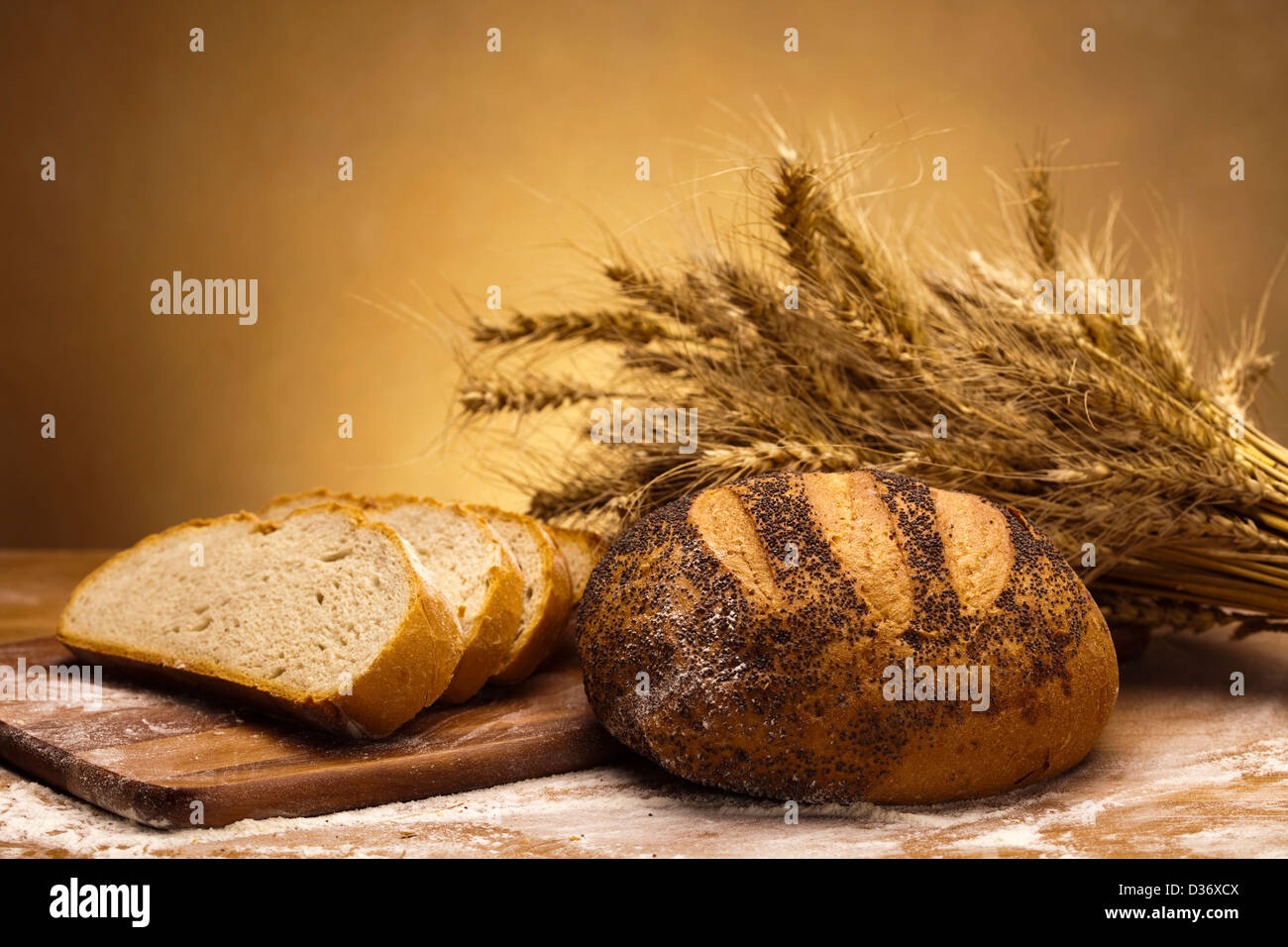 Bread products photographed Stock Photo - Alamy