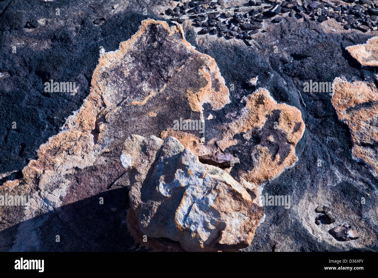 Rocky landscape on Jar Island, Vansittart Bay, Western Australia Stock ...