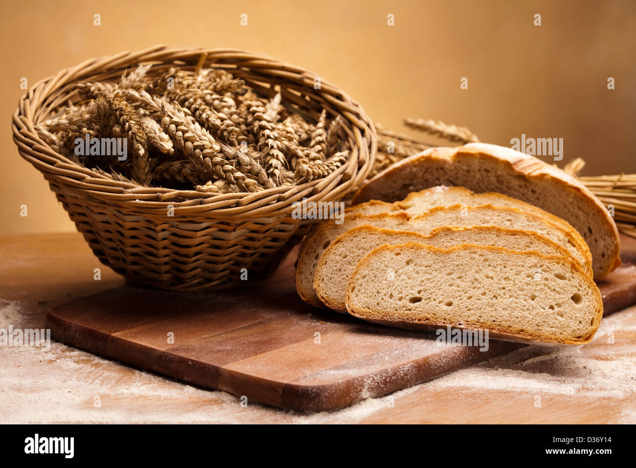 Bread products photographed Stock Photo - Alamy