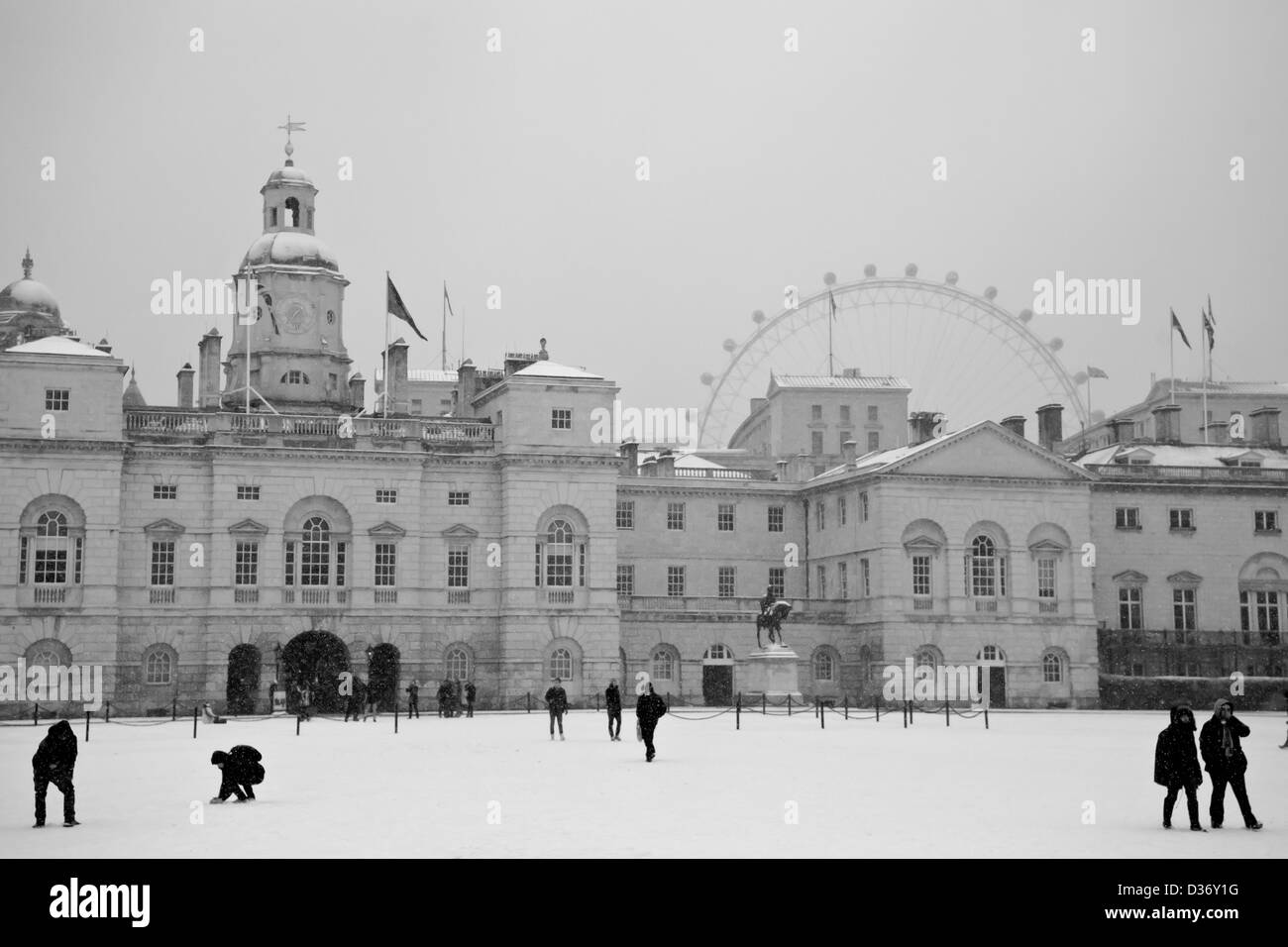London England in Winter Stock Photo - Alamy