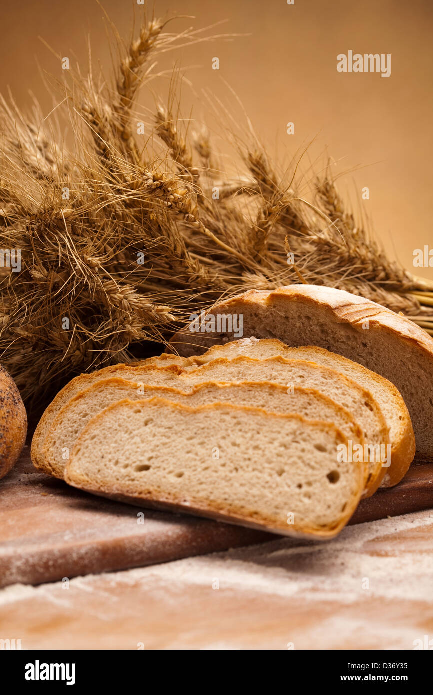 Bread products photographed Stock Photo - Alamy