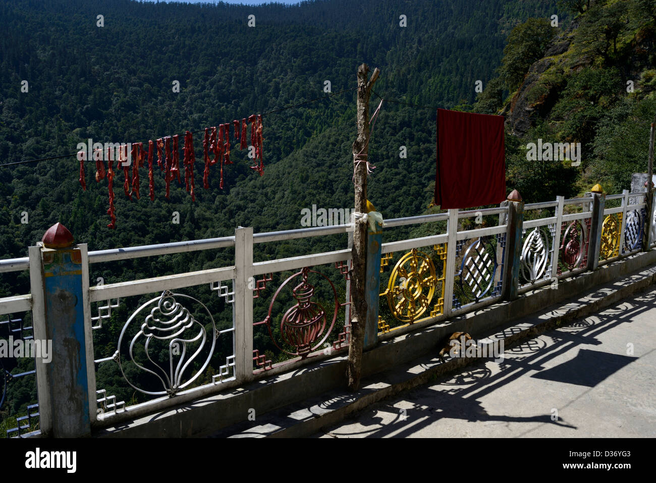Cheri Goemba (monastery),or Chagri dorjidhen,in the Himalayan mountains ...