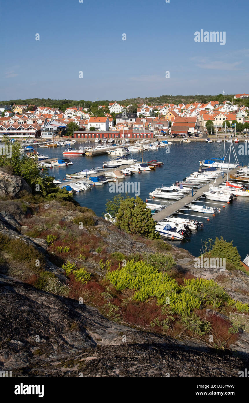 Grebbestad, Sweden, port of Grebbestad Stock Photo - Alamy