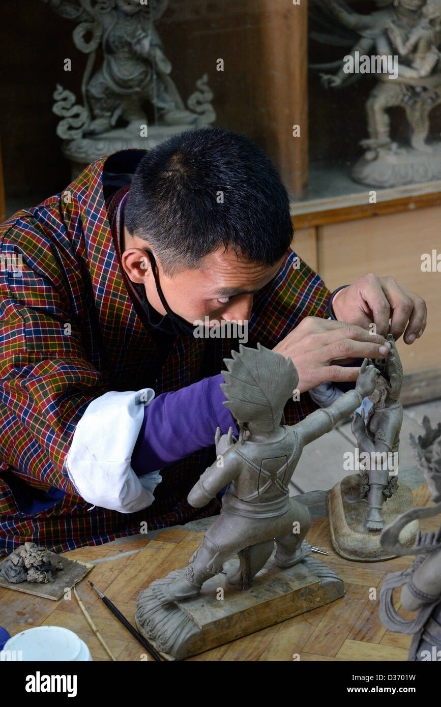 National Institute for Zorig Chusum. Traditional arts and craft school ...