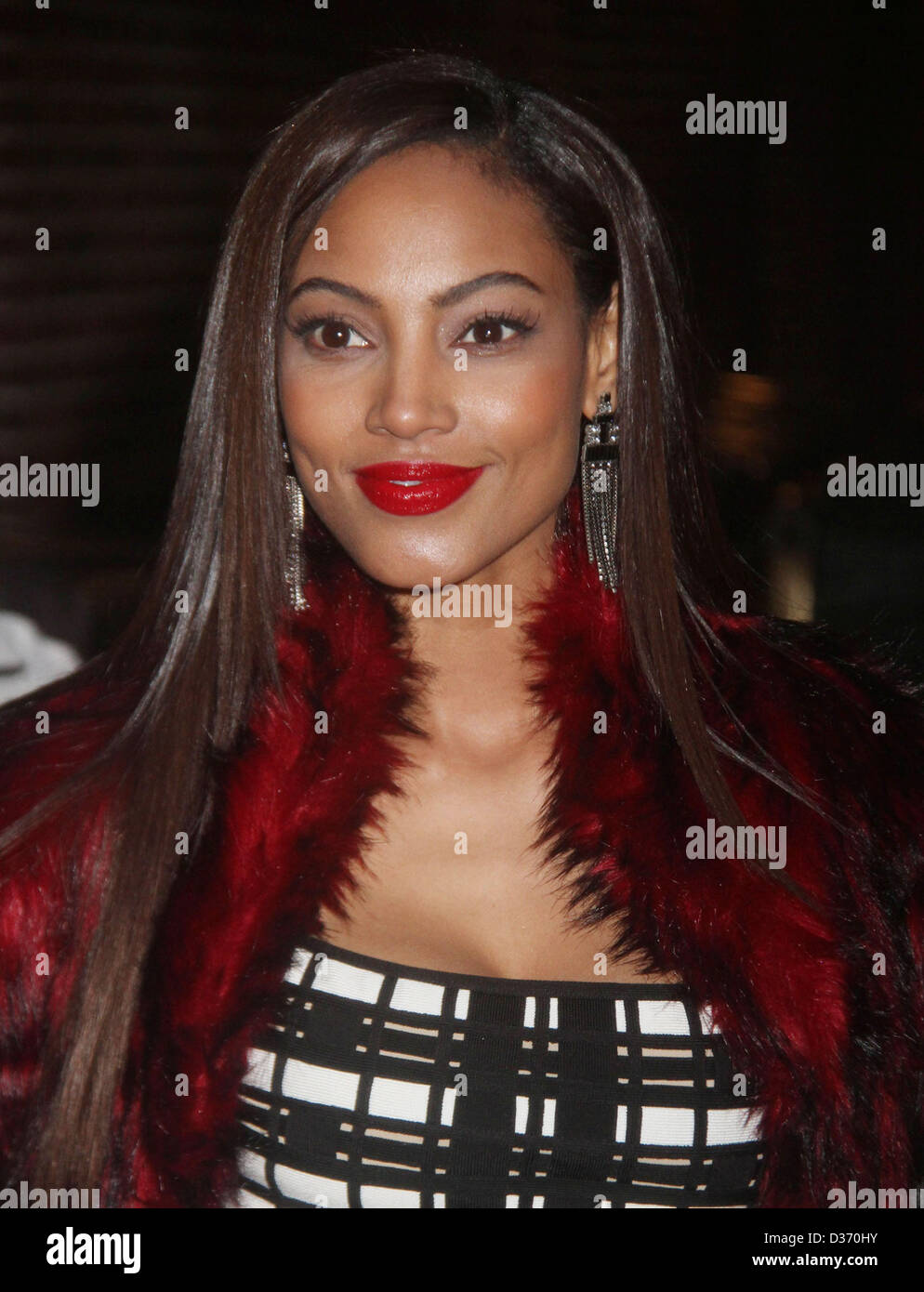 New York, USA. 11th February 2013. Sports Illustrated model ARIEL ...