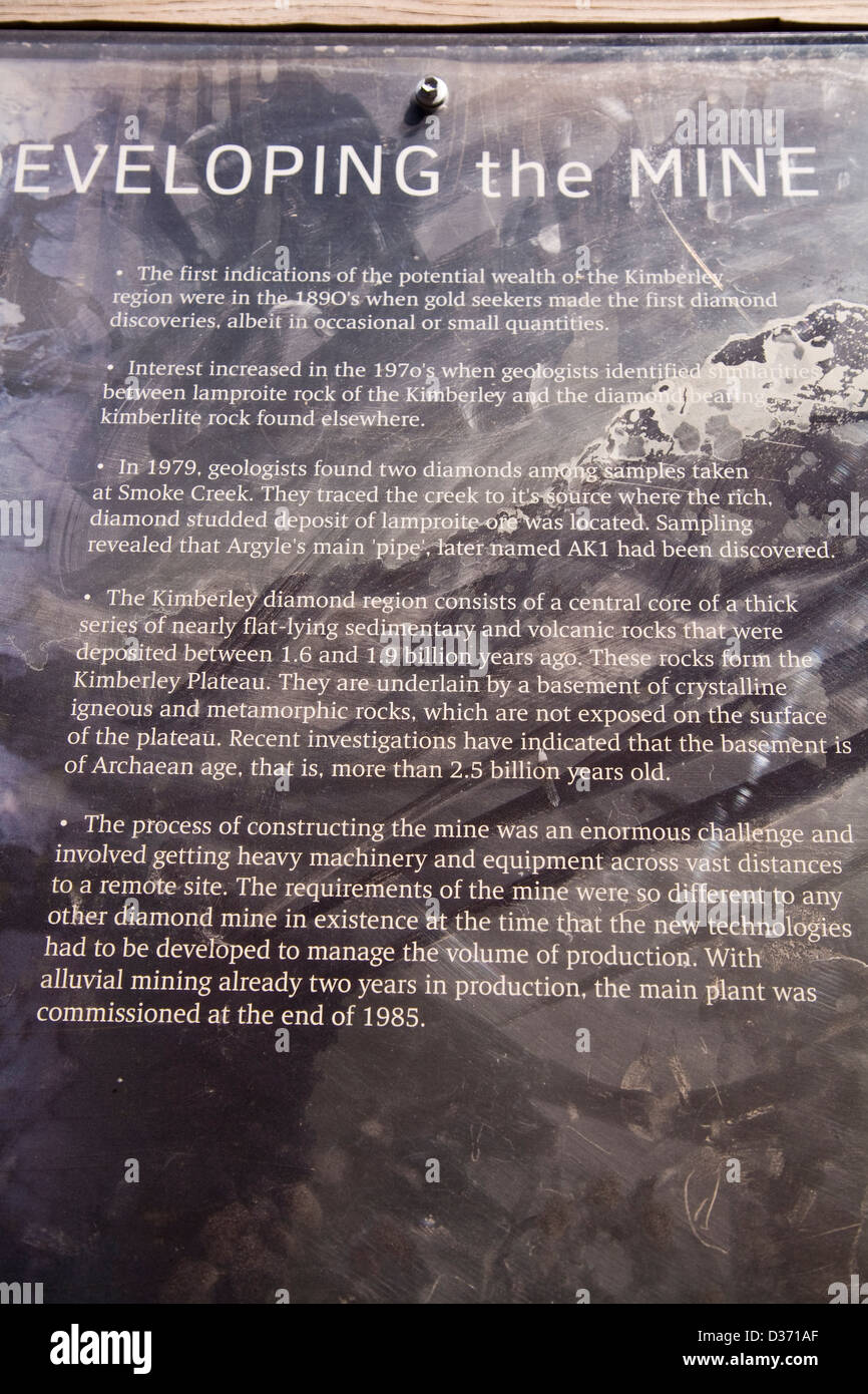 Argyle diamond mine hi-res stock photography and images - Alamy