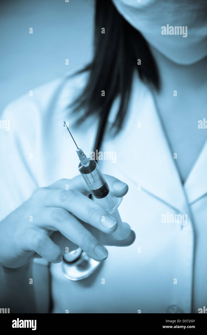 First medical needle hi-res stock photography and images - Alamy