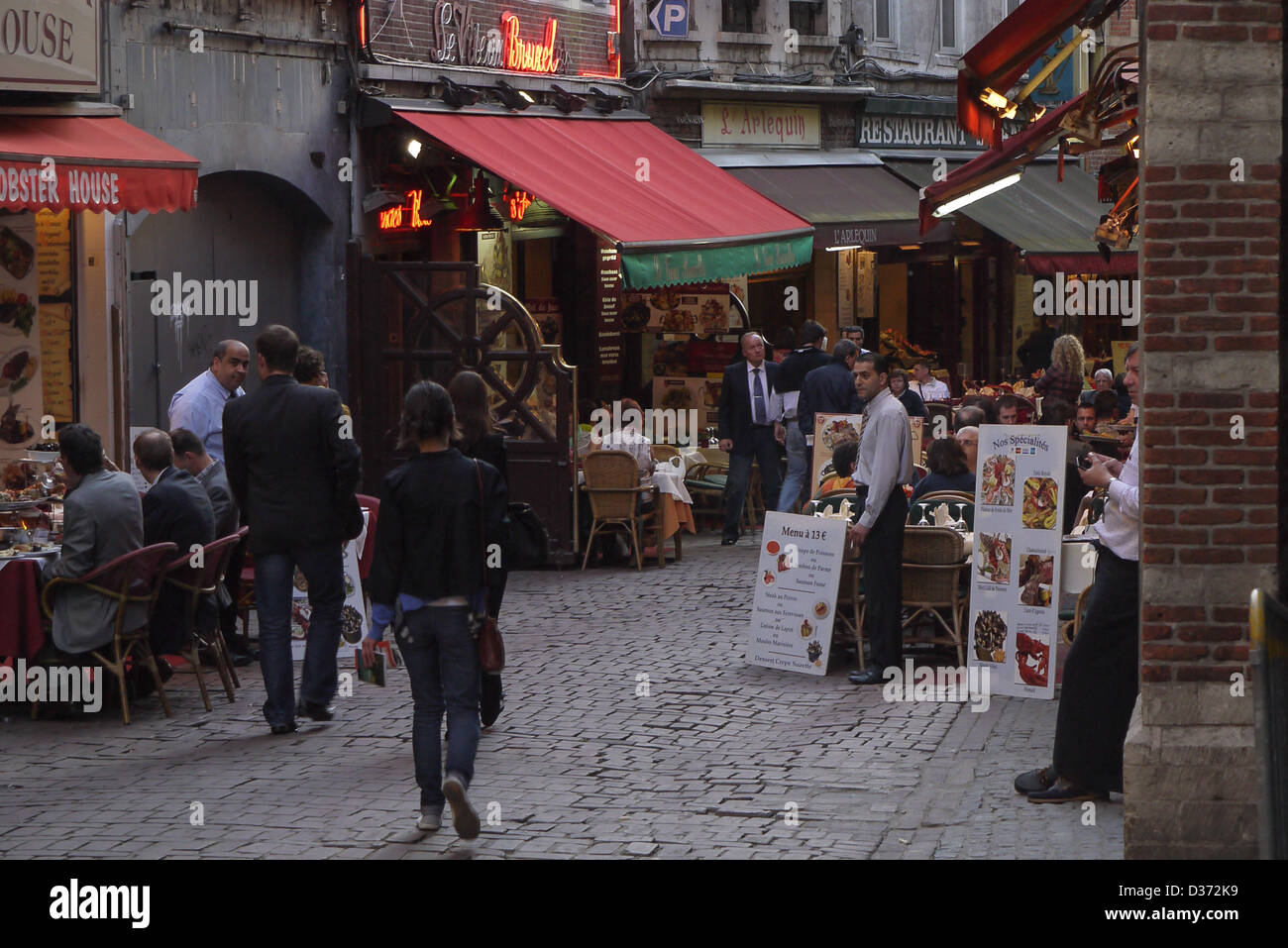 Brussels People and Places Stock Photo - Alamy