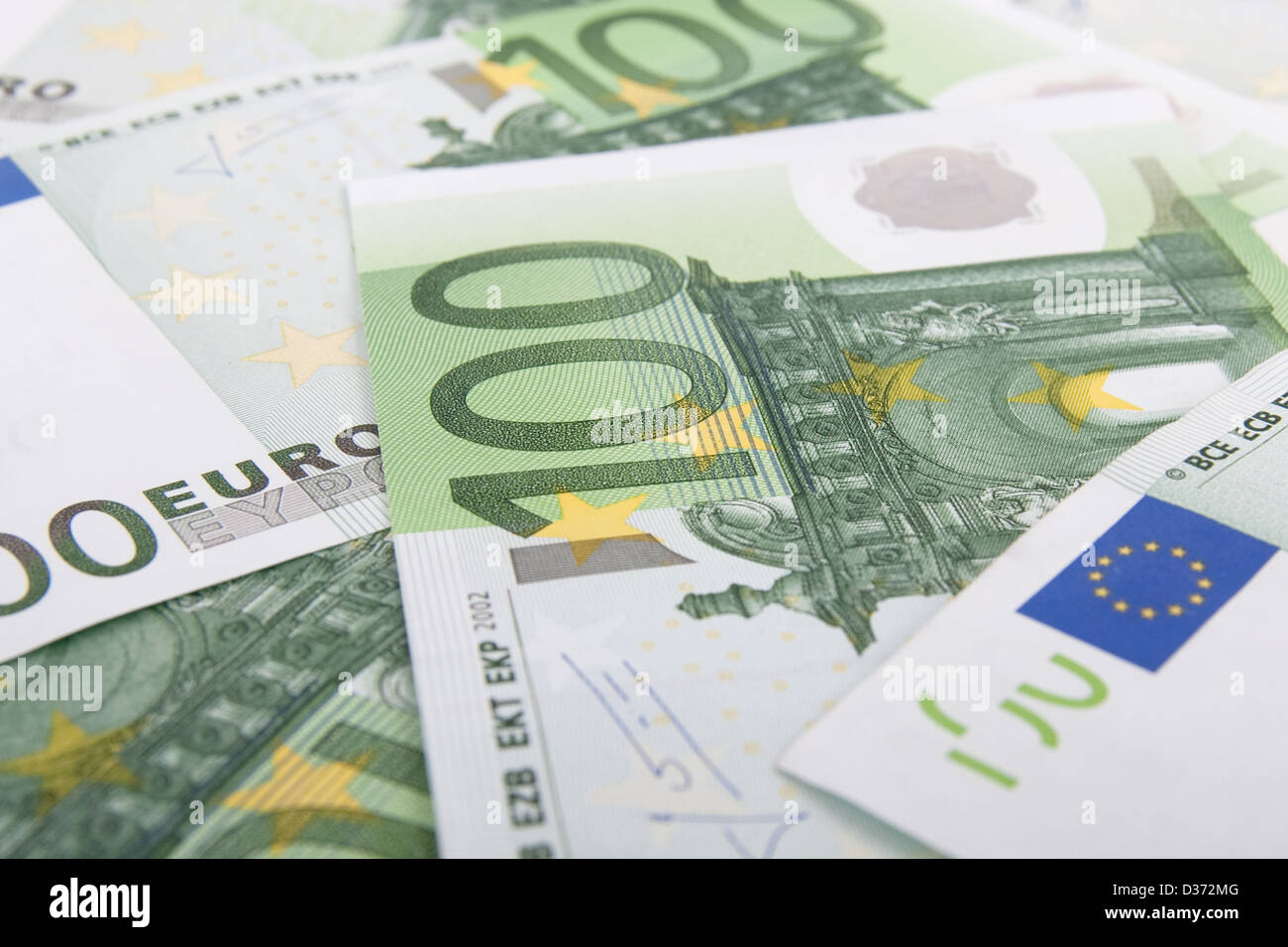 Background formed of hundred euro banknotes Stock Photo - Alamy