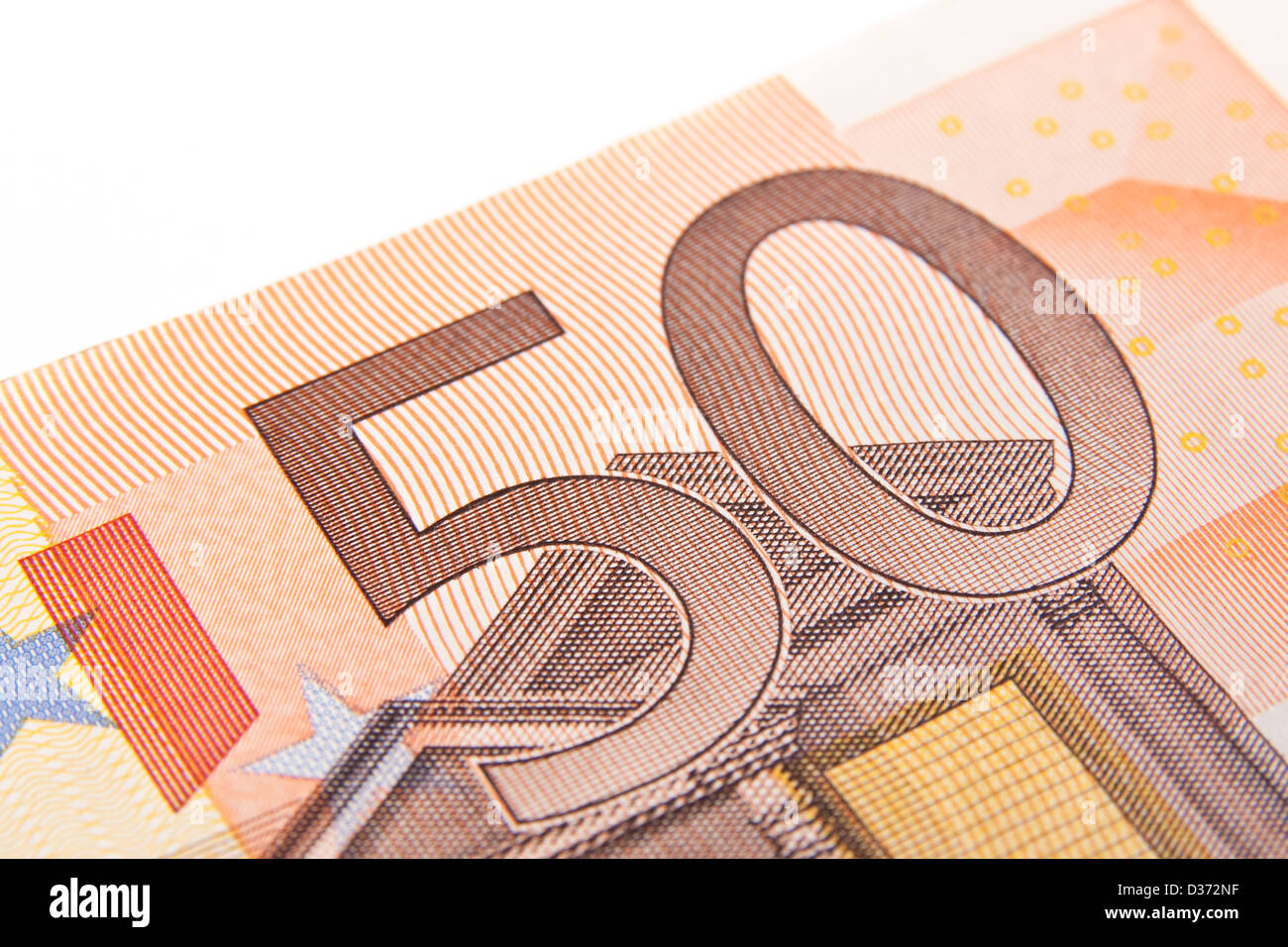 Close-up of 50 euro banknote Stock Photo - Alamy