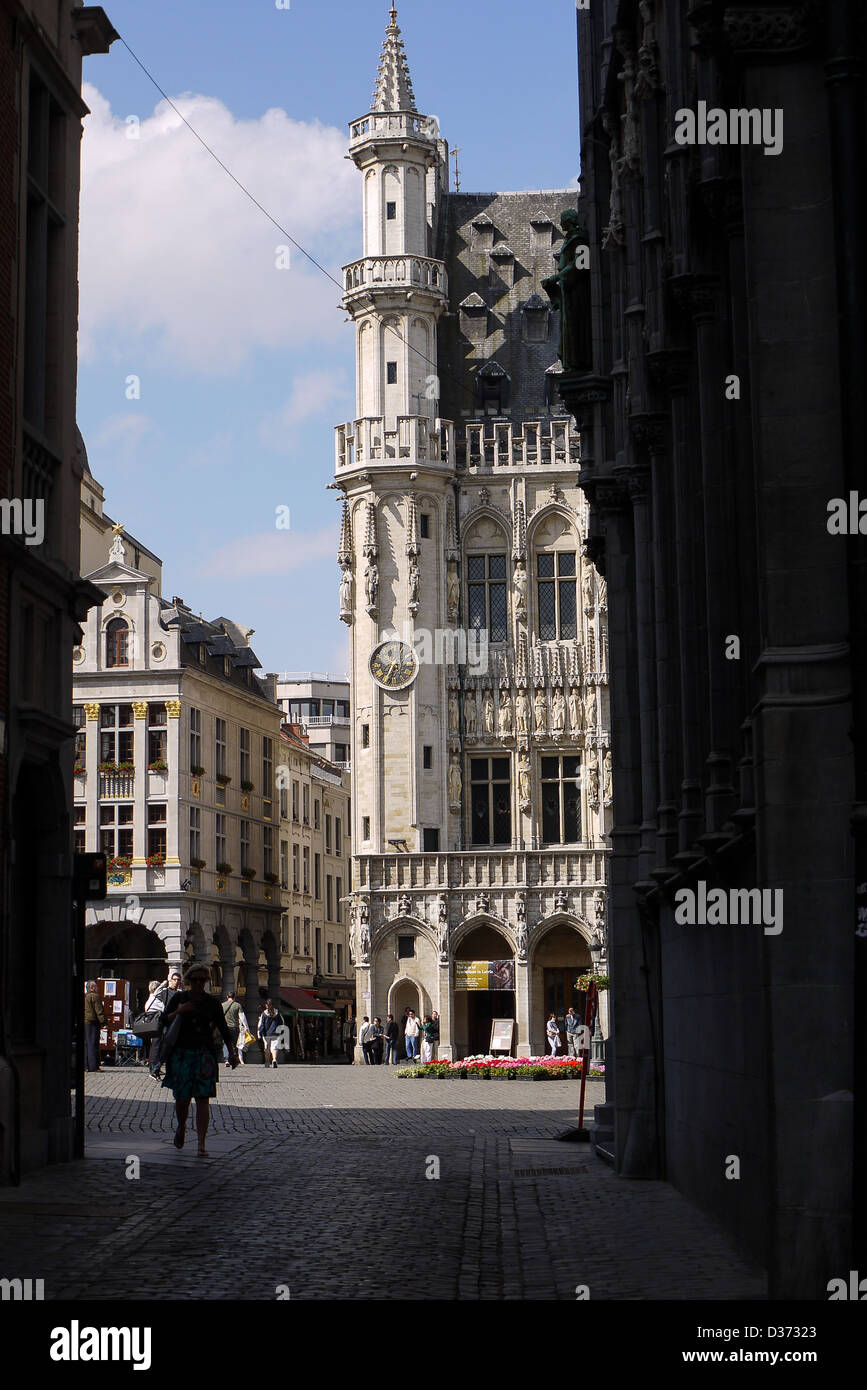 Brussels People and Places Stock Photo - Alamy