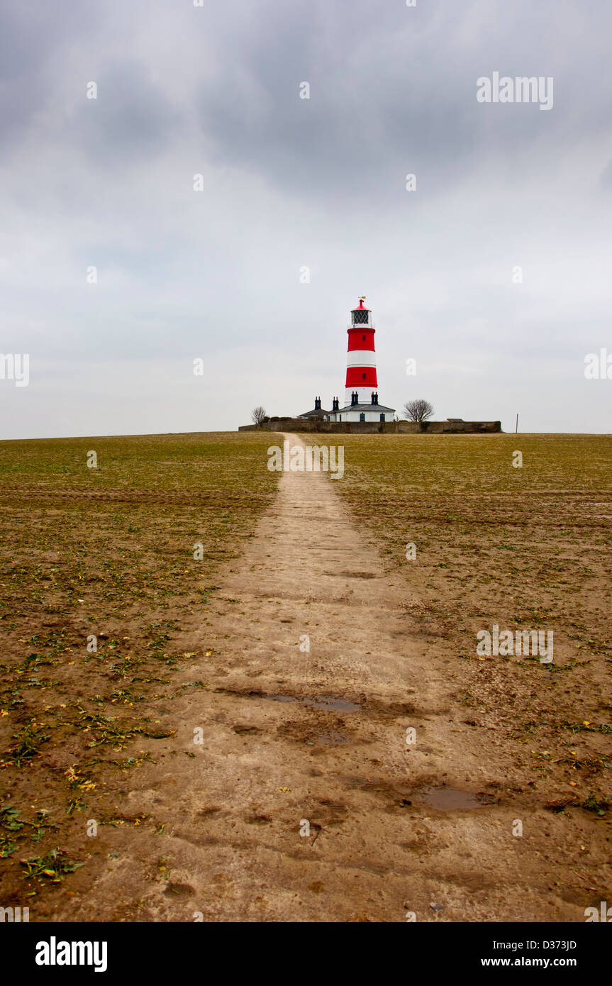 Red and white lighthouse Stock Photo - Alamy
