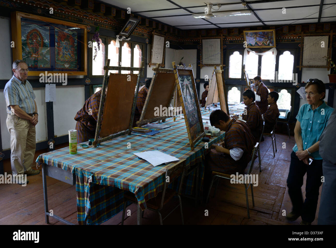National institute for zorig chusum arts hi-res stock photography and images - Alamy