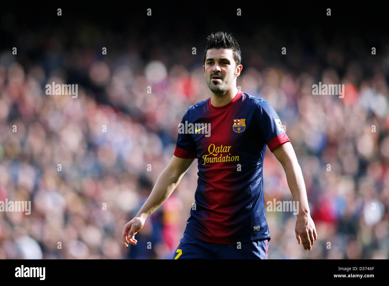 David Villa (Barcelona), FEBRUARY 10, 2013 - Football / Soccer ...