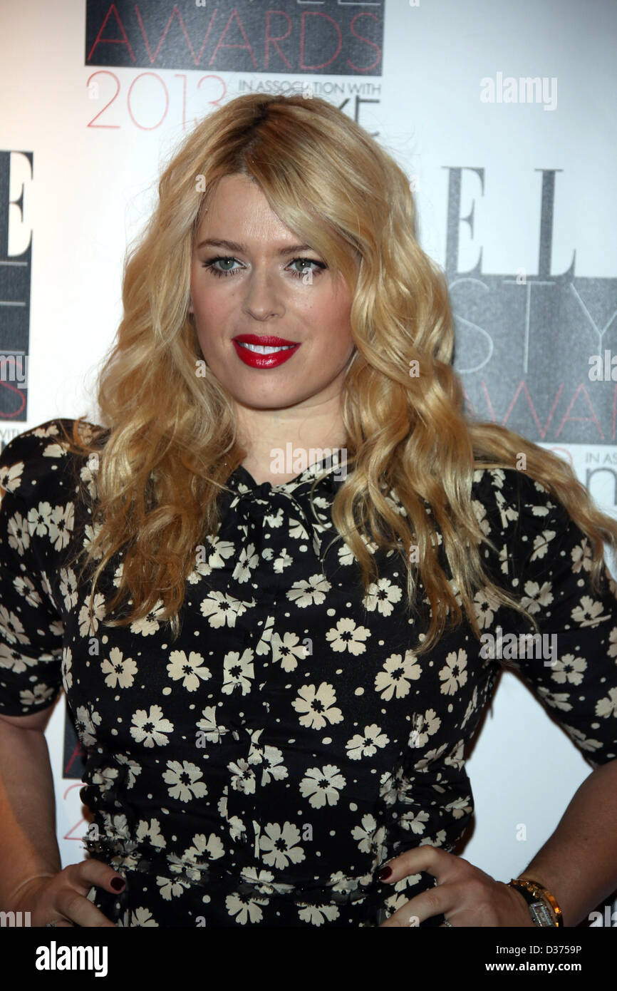 London, UK. 10th February 2013. Amanda De Cadenet arrives at the Elle ...