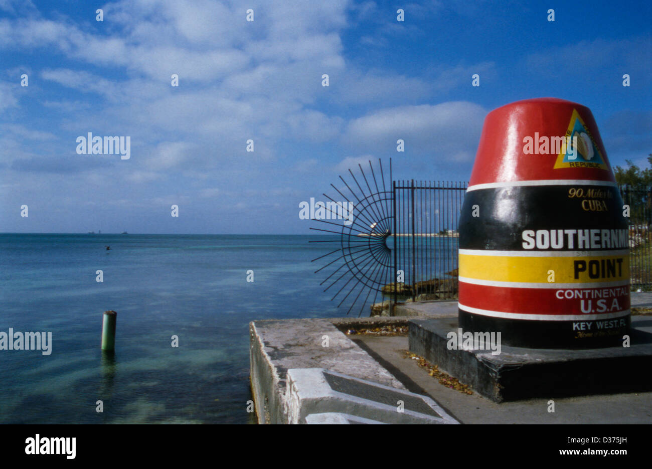 Southernmost Point in Key West, Florida, USA Stock Photo - Alamy